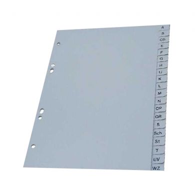 Index plastic alfabetic A-Z, OPTIMA - Office Direct