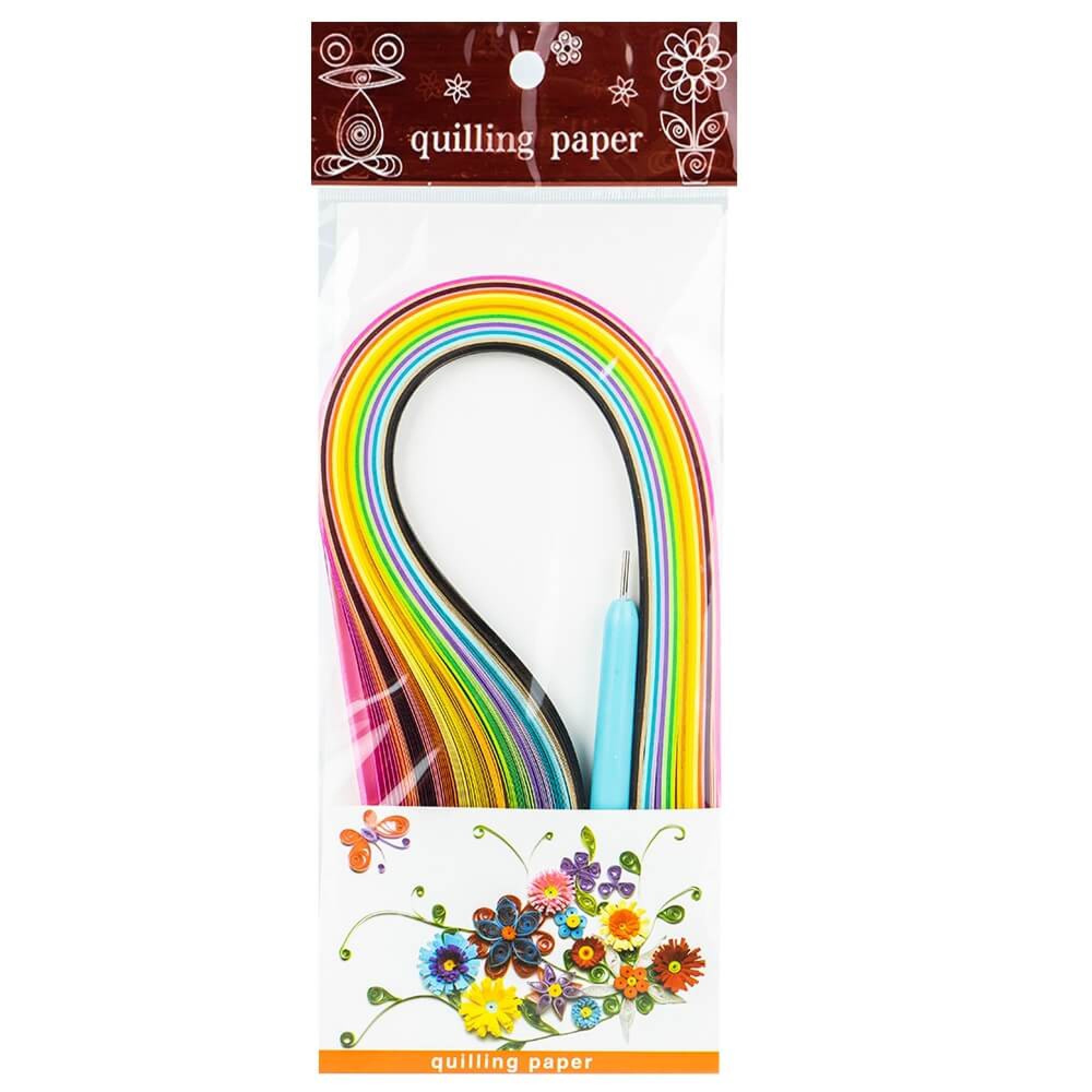 Hartie pentru quilling 39x0.5 cm + 1 ac - Office Direct