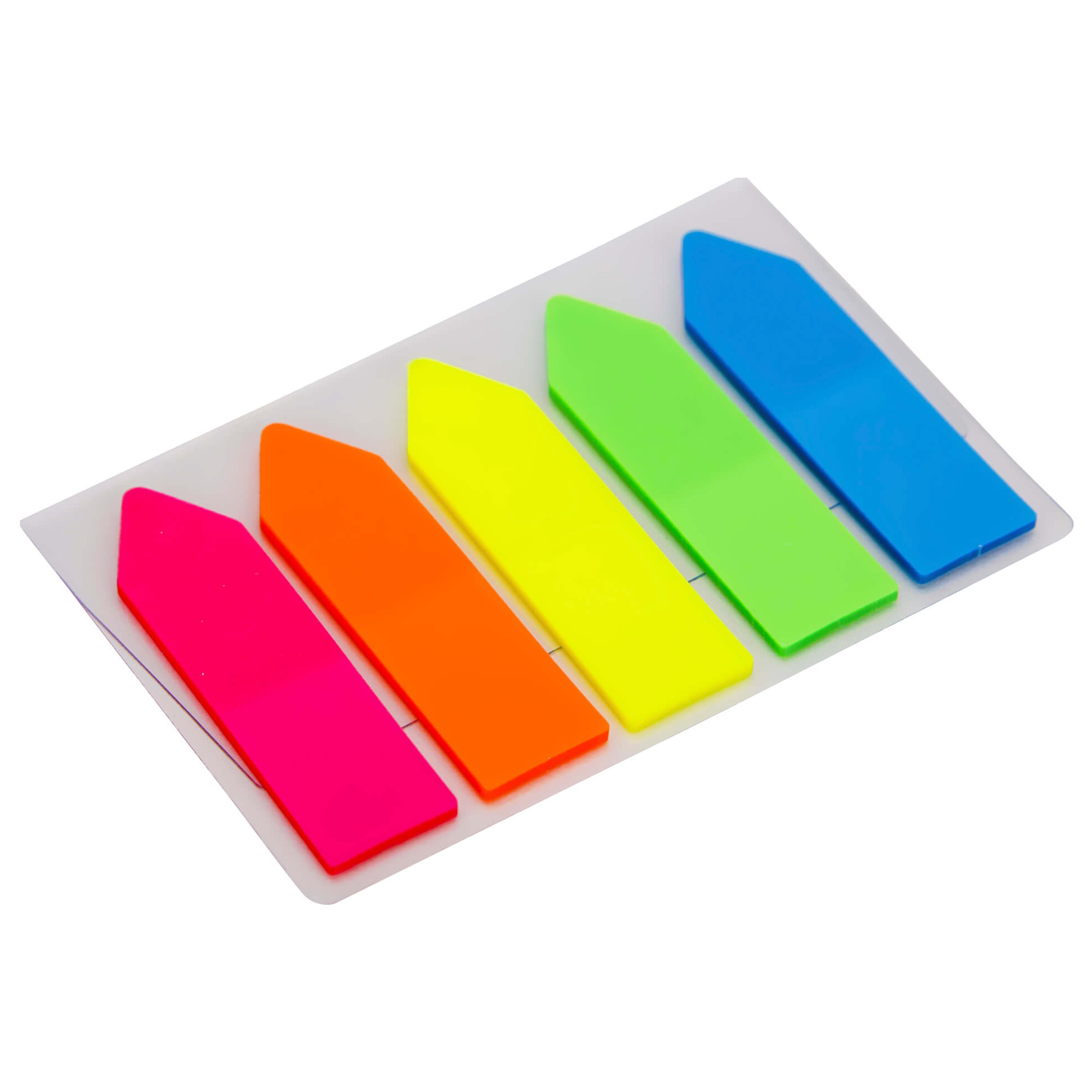 Index autoadeziv 45 x 12 mm OFFICE POINT, 125 buc/sey | Office Direct