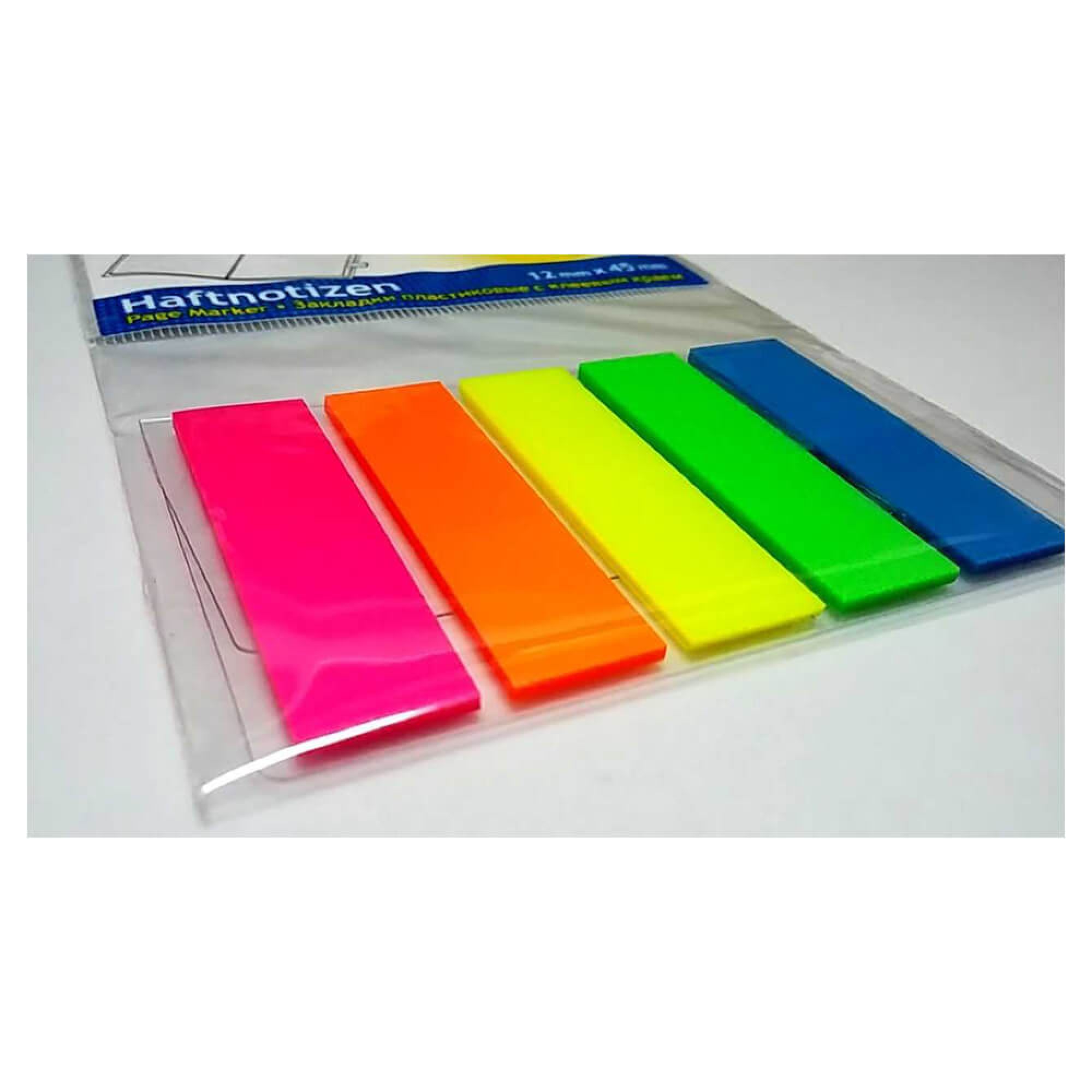Index autoadeziv 45 x 12 mm OFFICE POINT, 125 buc/sey | Office Direct