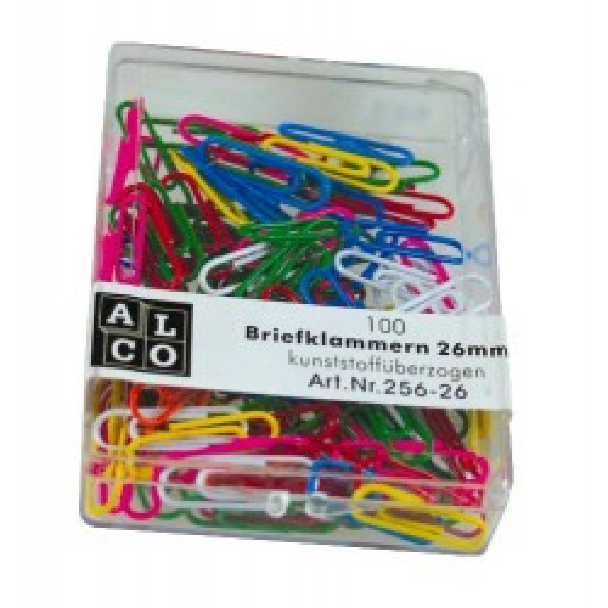 Agrafe birou colorate, 32mm, 100 buc/cutie, ALCO | Office Direct