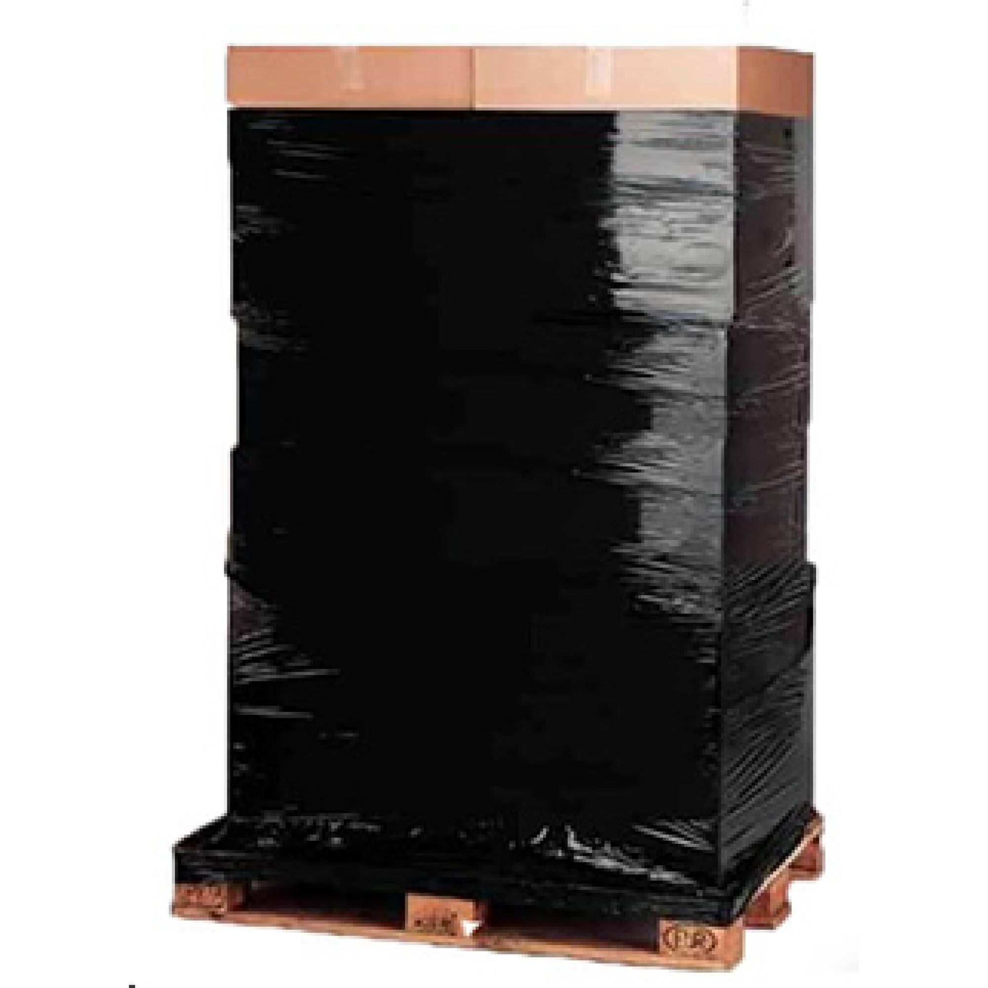 Folie stretch neagra 50cmx120 m, 23 mic, 6 buc/set - Office Direct