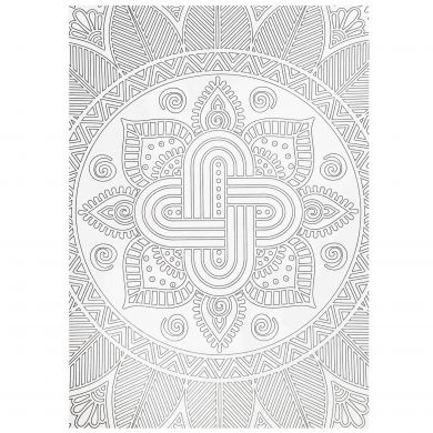 Carte colorat pentru adulti OPTIMUM Creative Coloring 1006, 50 motive ...