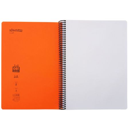 Caiet cu spirala A4, 180 file, 5 separatoare My Note Flex All | Office ...
