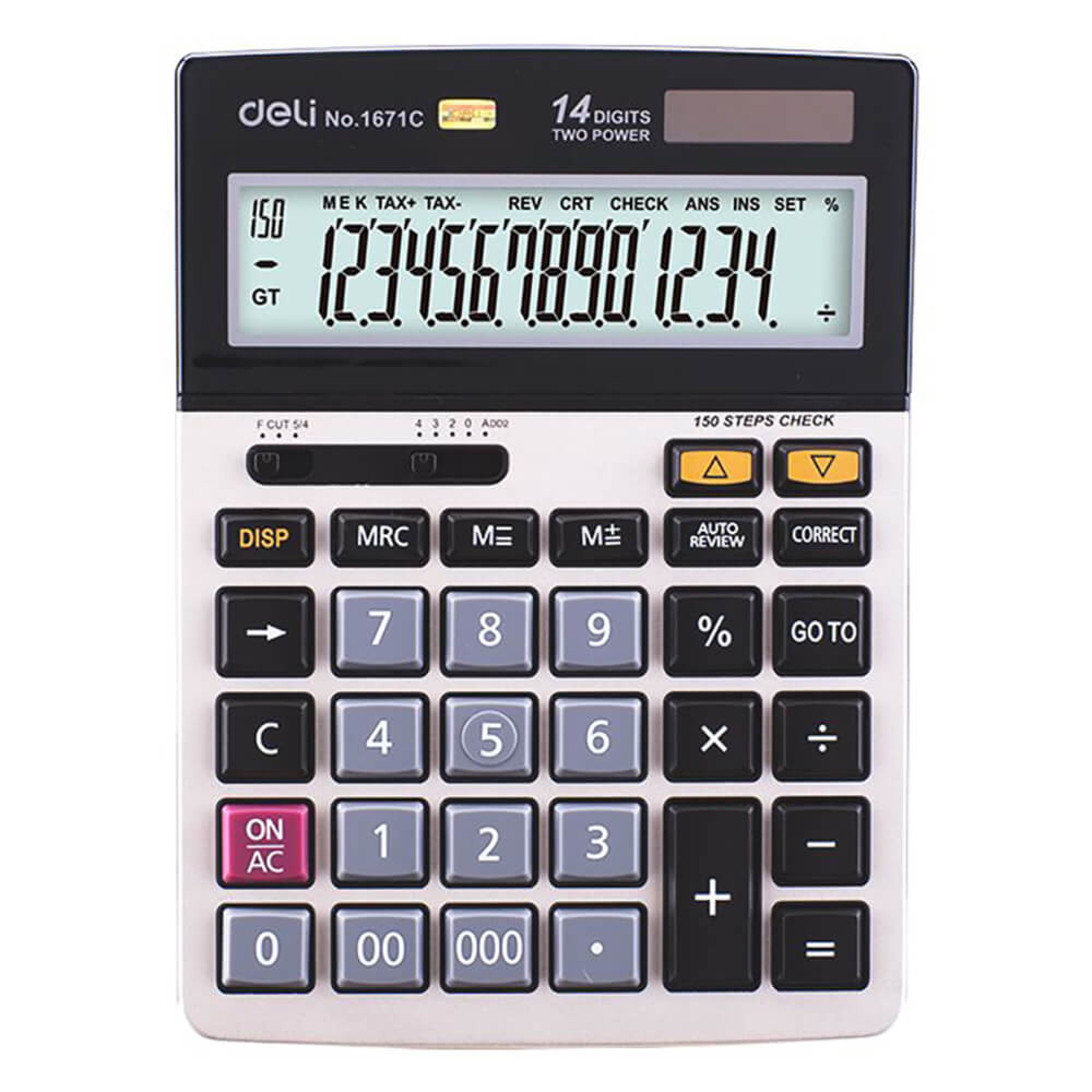 Calculator 14 cifre DELI 1671C - Pret ATRACTIV | Office Direct