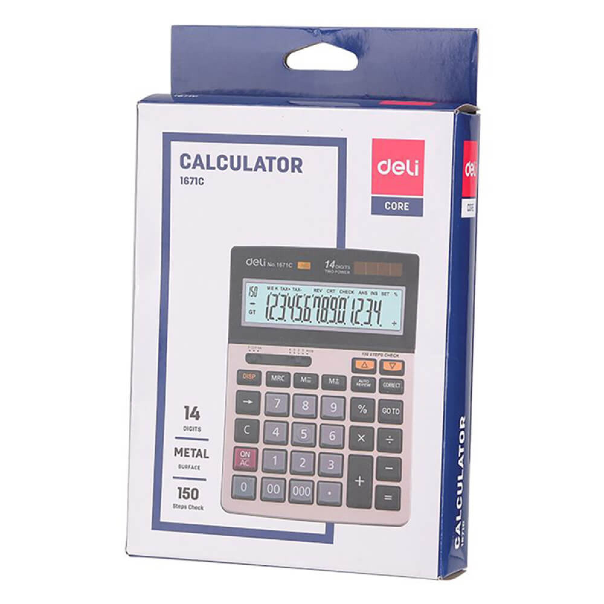 Calculator 14 cifre DELI 1671C - Pret ATRACTIV | Office Direct