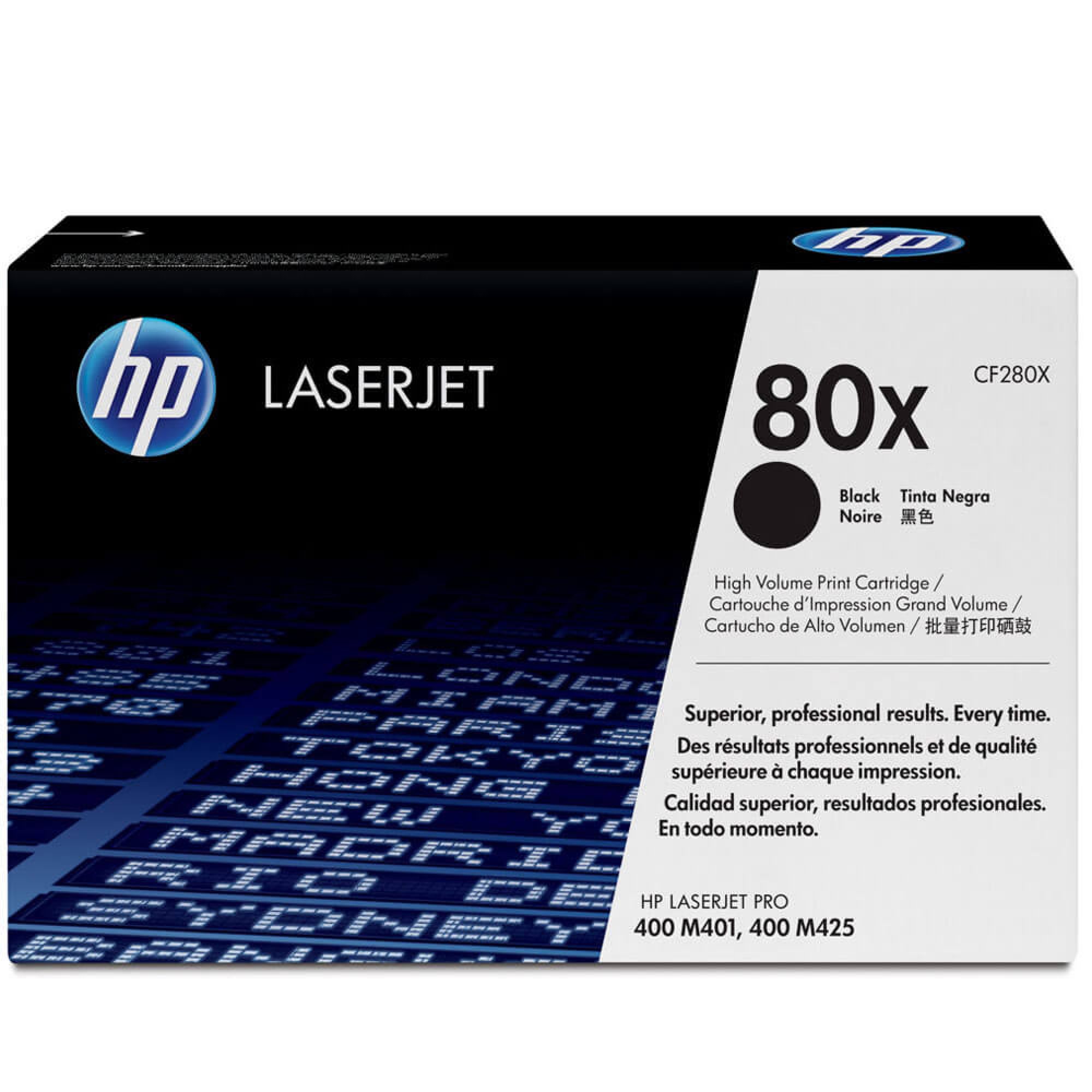 CARTUS TONER NR.80X CF280X 6,9K ORIGINAL HP LASERJET PRO 400 M401A