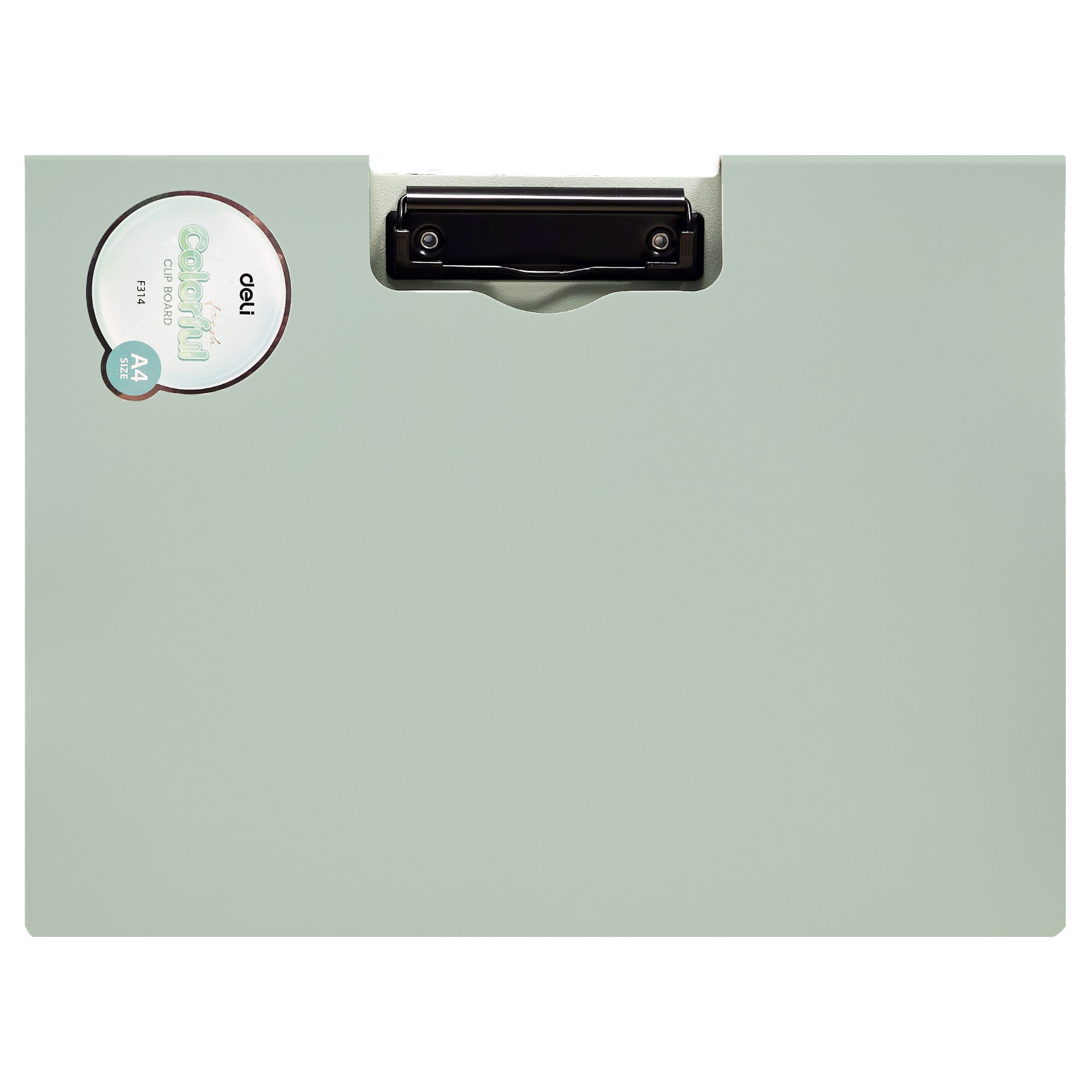 Clipboard dublu plastic, A4, DELI Colorful F314 | Office Direct