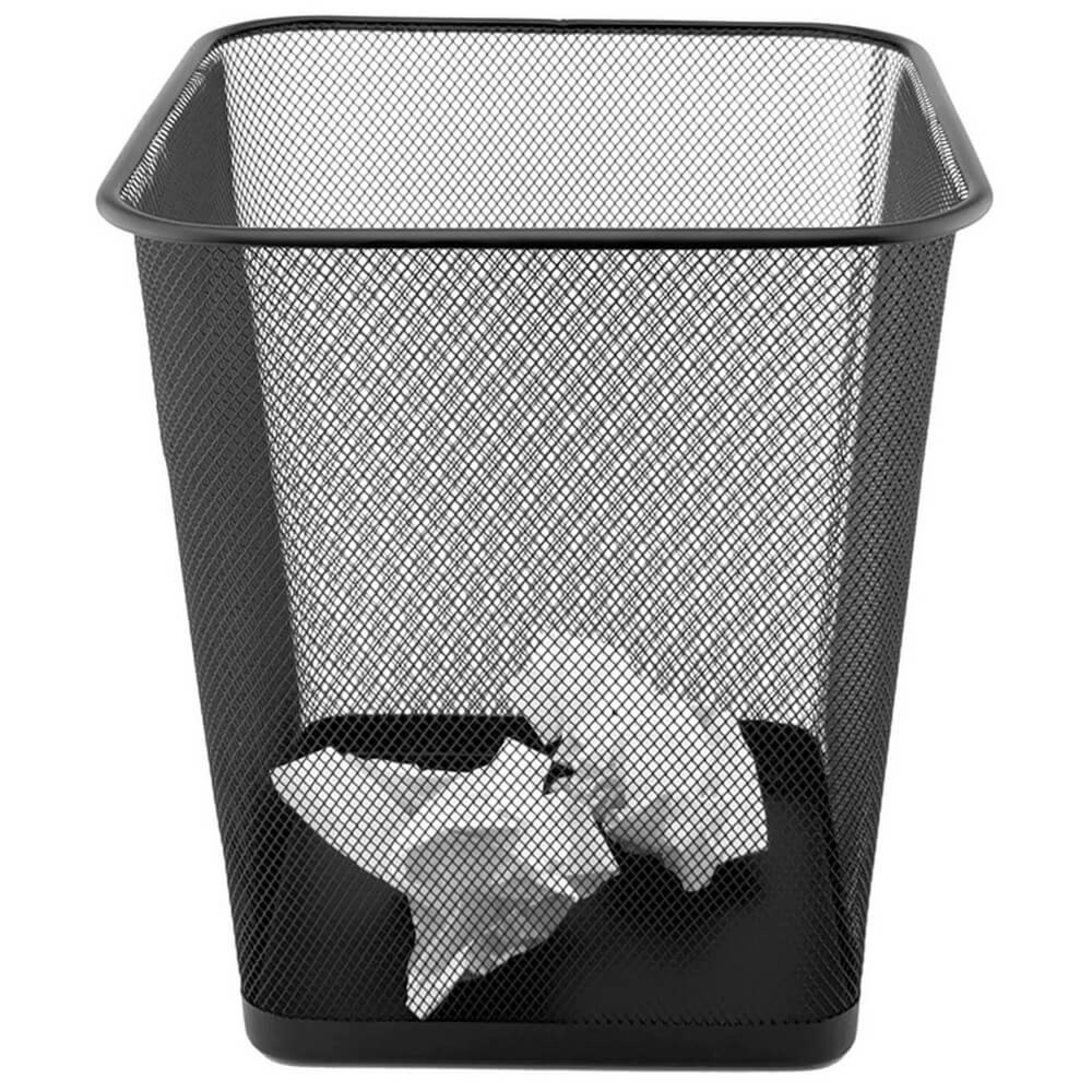 Cos metalic hartii, 18 L Mesh | Office Direct