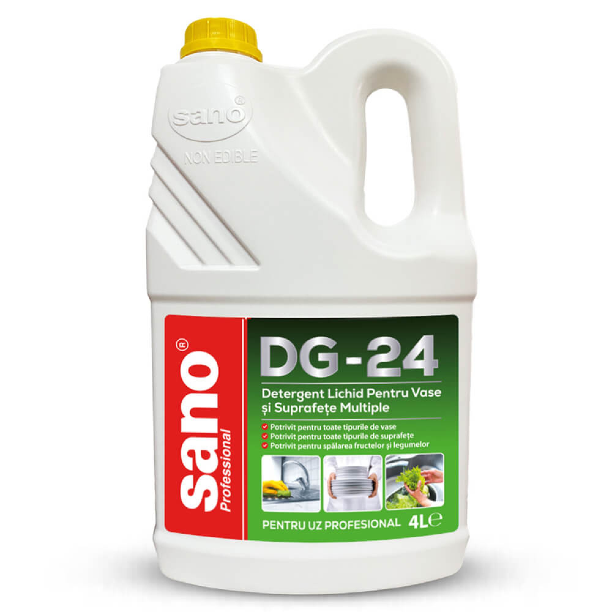 Detergent de vase SANO Professional DG-24, 4 L | Office Direct