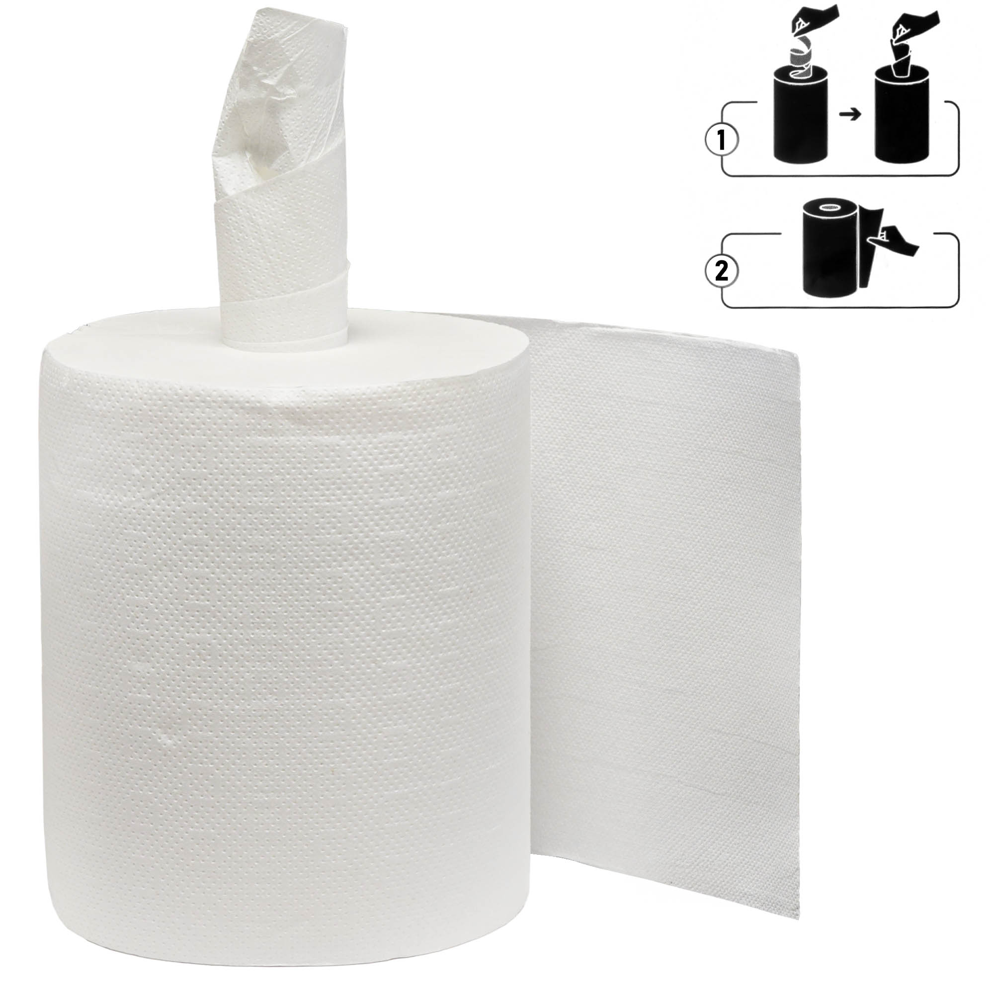 Prosop hartie rola cu derulare centrala, CELTEX Maiora C08670, 2 ...