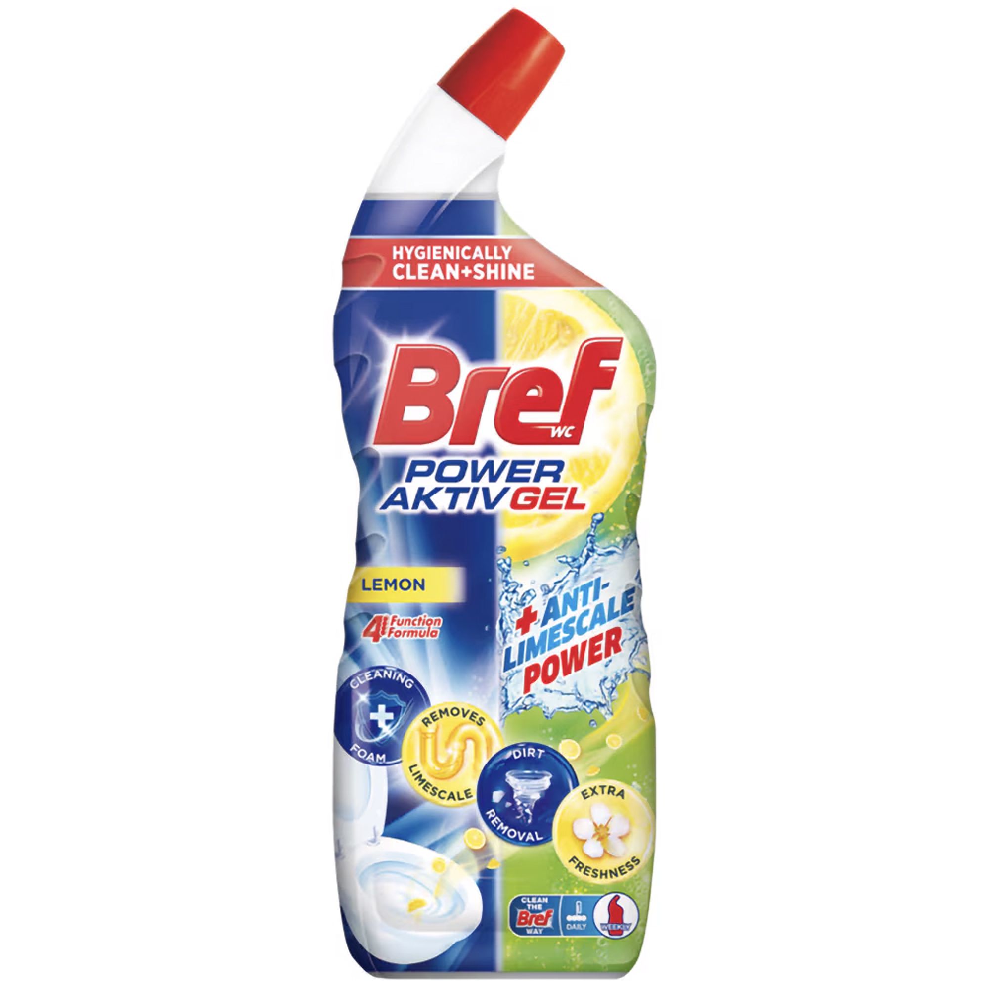 Solutie curatare toaleta BREF Power Aktiv Gel, 700 ml | Office Direct
