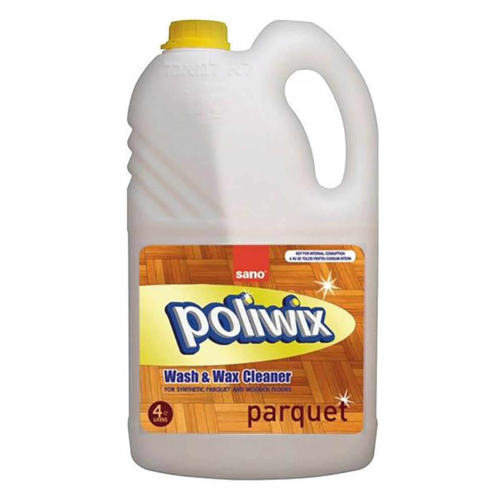 Solutie curatare parchet SANO Poliwix Parquet, 4 L | Office Direct