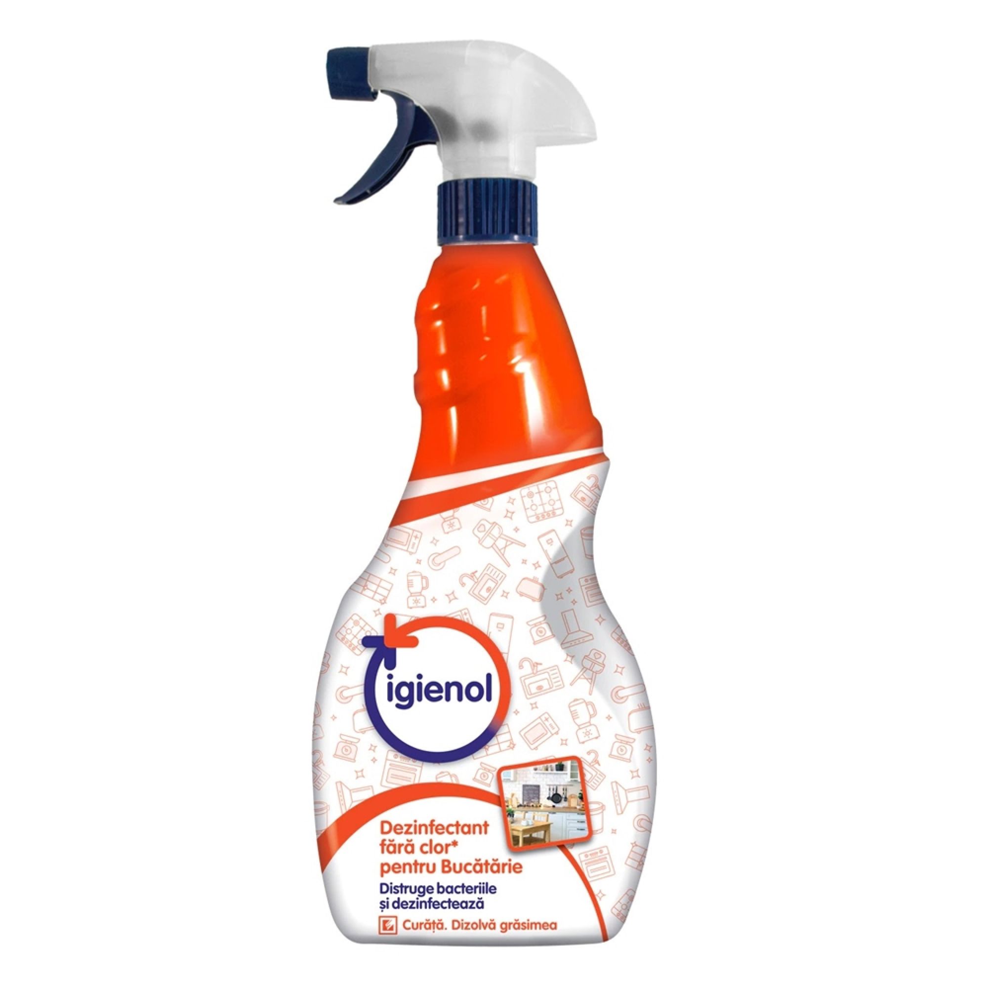 Dezinfectant suprafete bucatarie, IGIENOL 750 ml