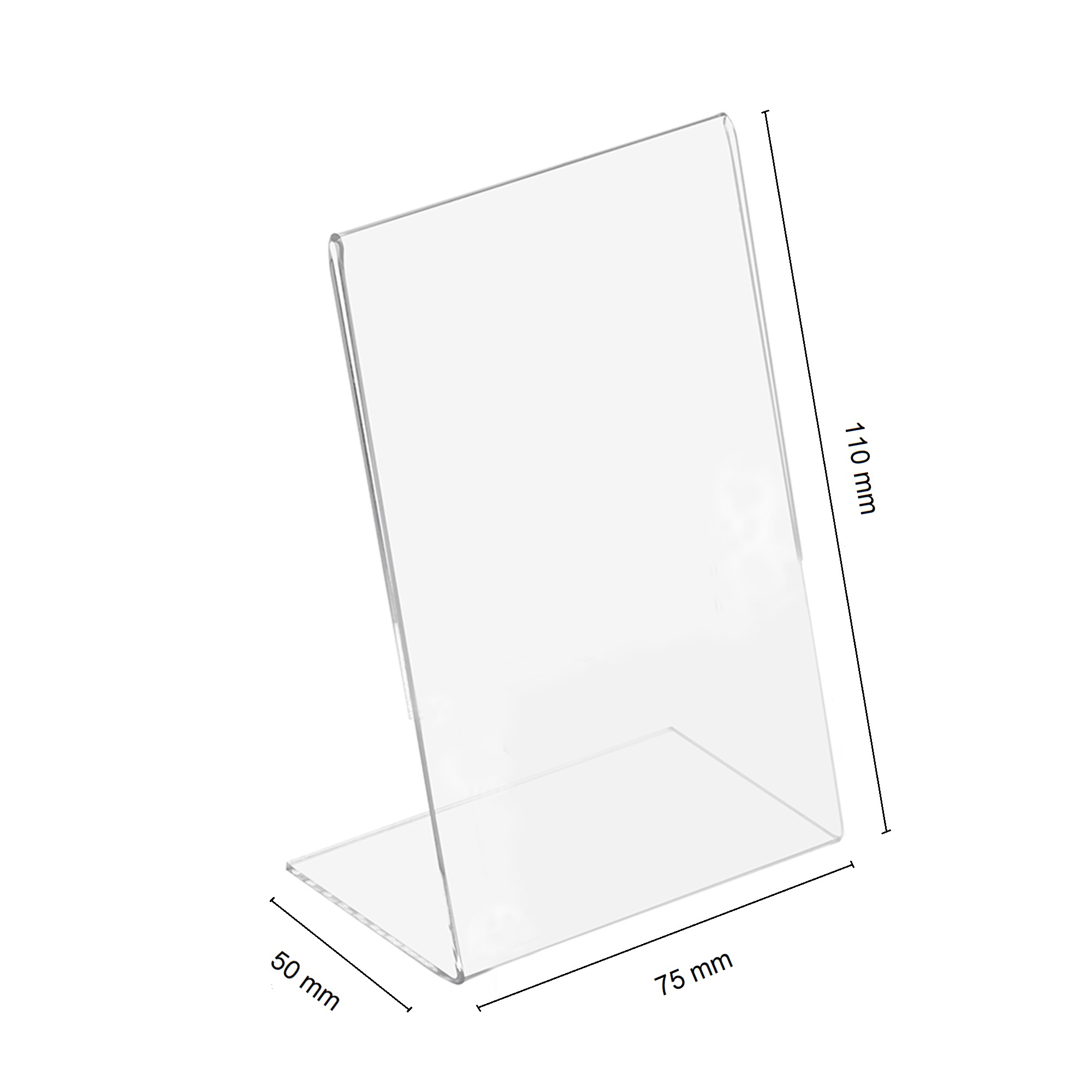 Suport plastic A7, portrait |Office Direct