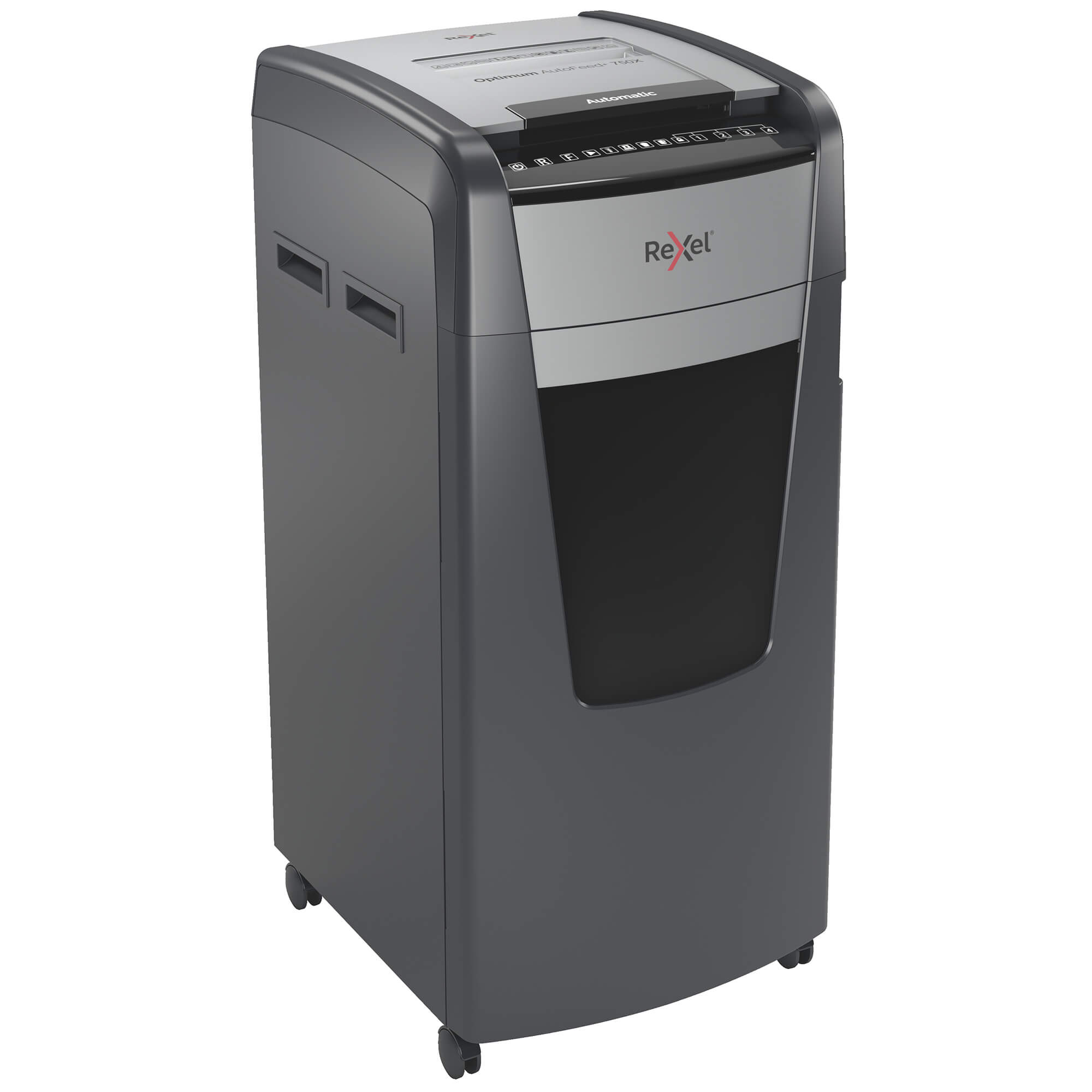 Distrugator hartie REXEL Optimum AutoFeed+ 750X – Office Direct