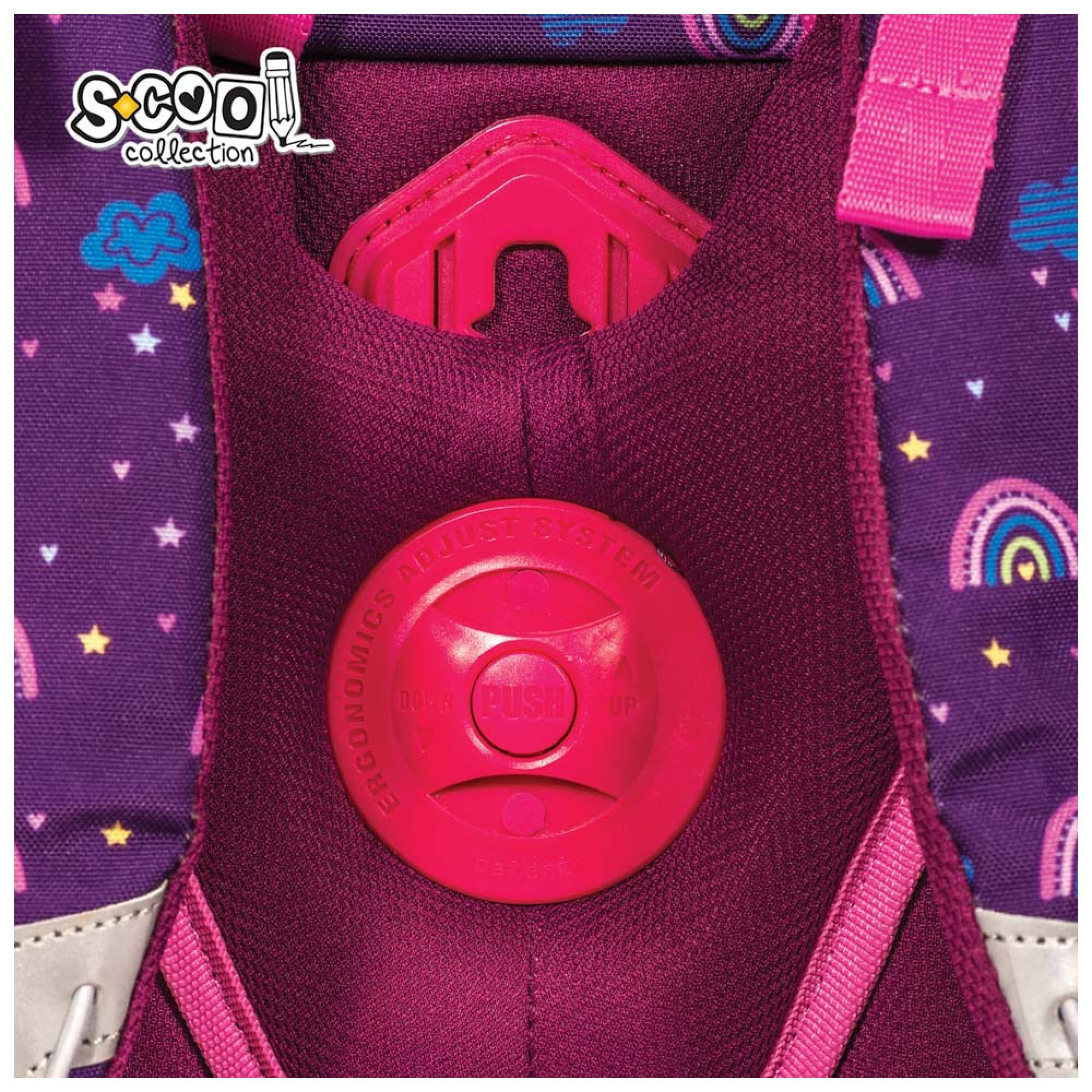 Ghiozdan anatomic fete, premium, S-COOL Pro | Office Direct
