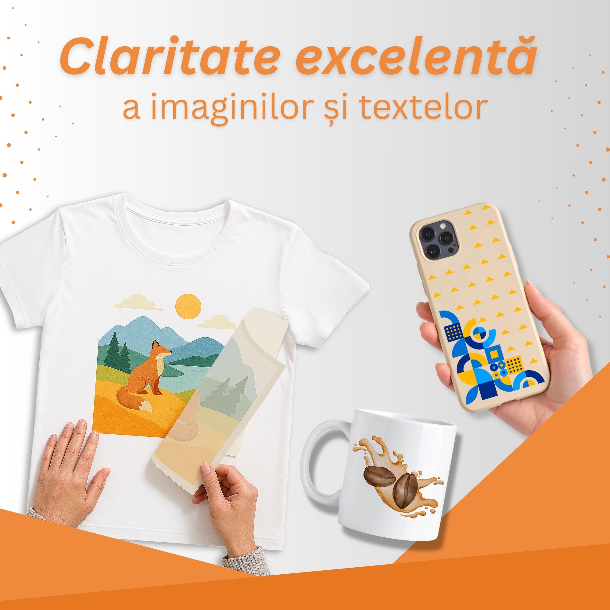 Hartie sublimare A4 ACCENTA, 125 g/mp, 100 coli/top | Office Direct