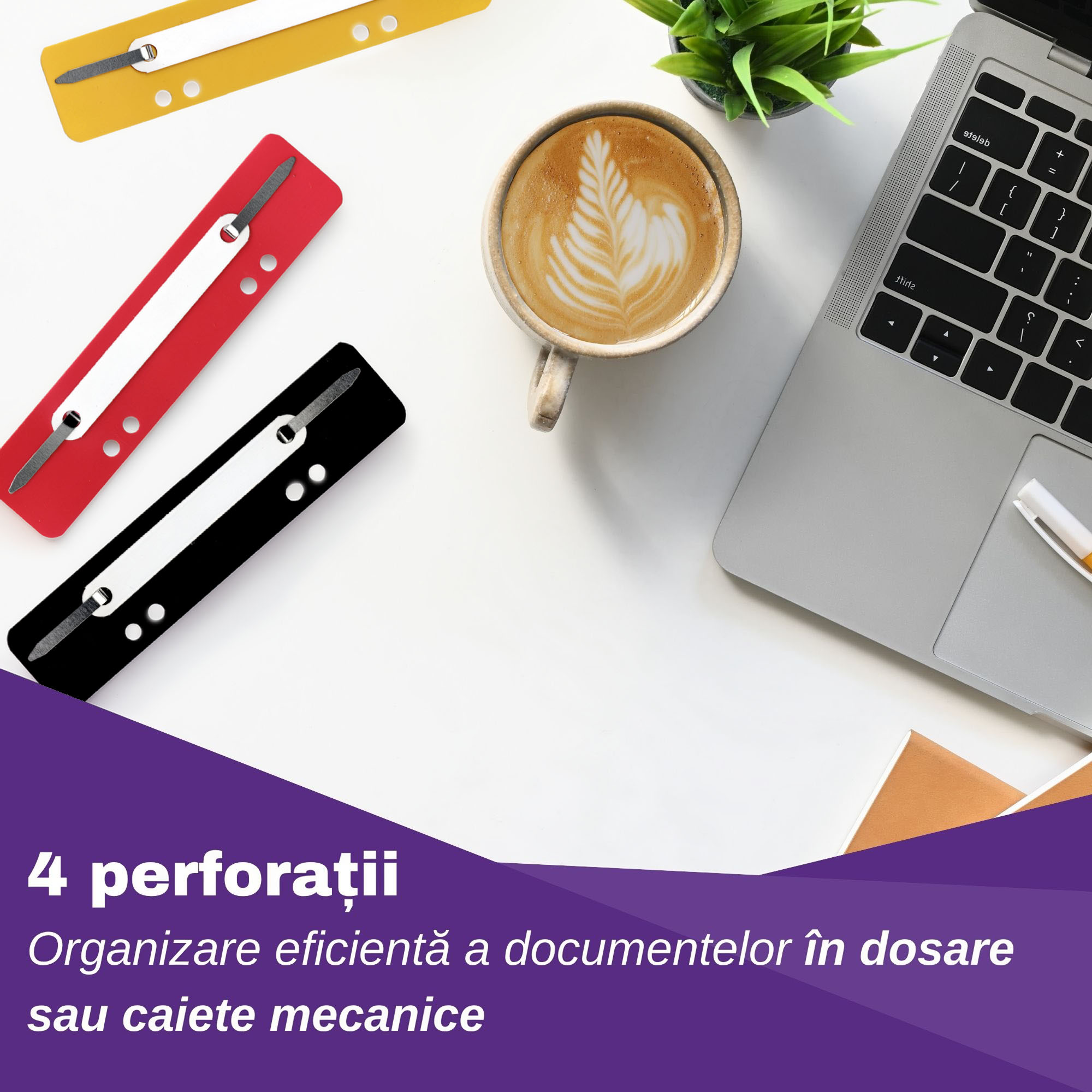 Alonje din plastic 50 buc/set, ACCENTA | Office Direct