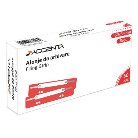 Alonje din plastic 50 buc/set, ACCENTA | Office Direct