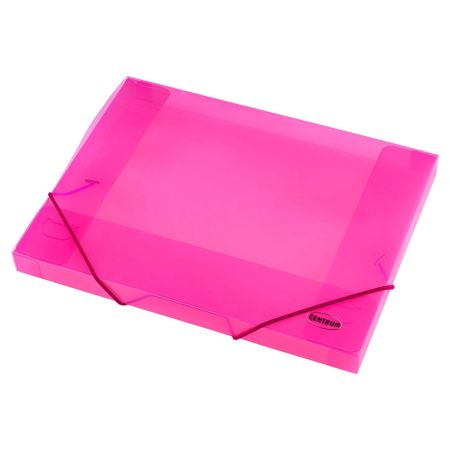 Mapa plastic A4 cu elastic si burduf 15 mm, CENTRUM