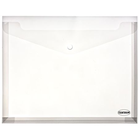 Mapa plastic A4, cu capsa, burduf si clapeta in V, CENTRUM – Office Direct