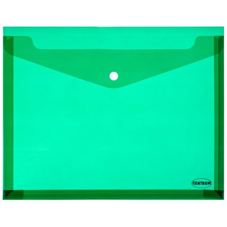 Mapa plastic A4, cu capsa, burduf si clapeta in V, CENTRUM – Office Direct