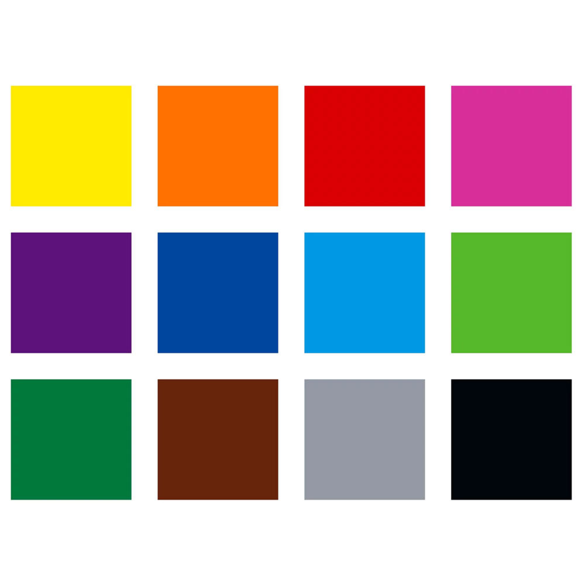 Marker pensula STAEDTLER Pigment Arts Pen, Basic Colours, 12 buc/set ...