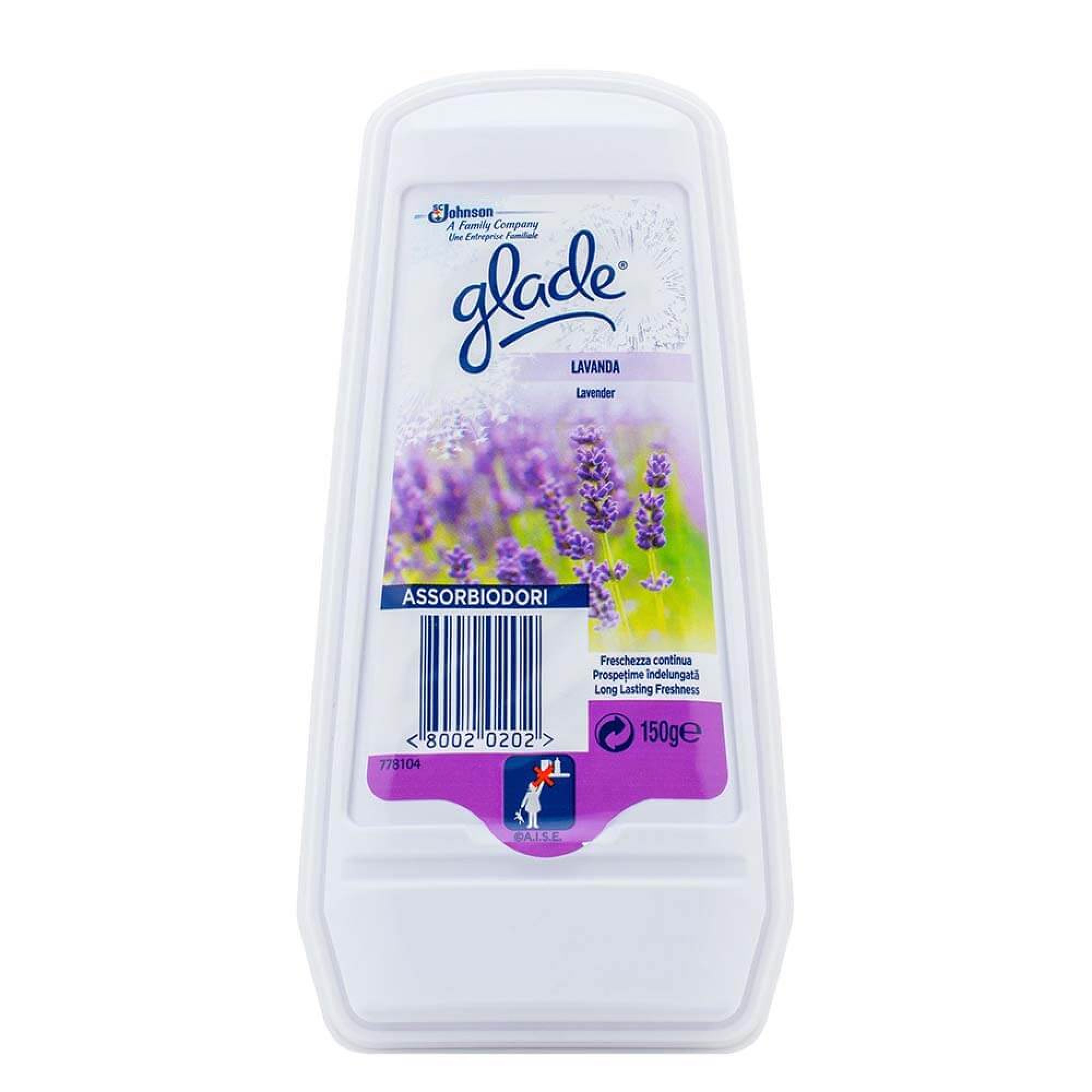 Odorizant camera gel GLADE, 150 g| Office Direct