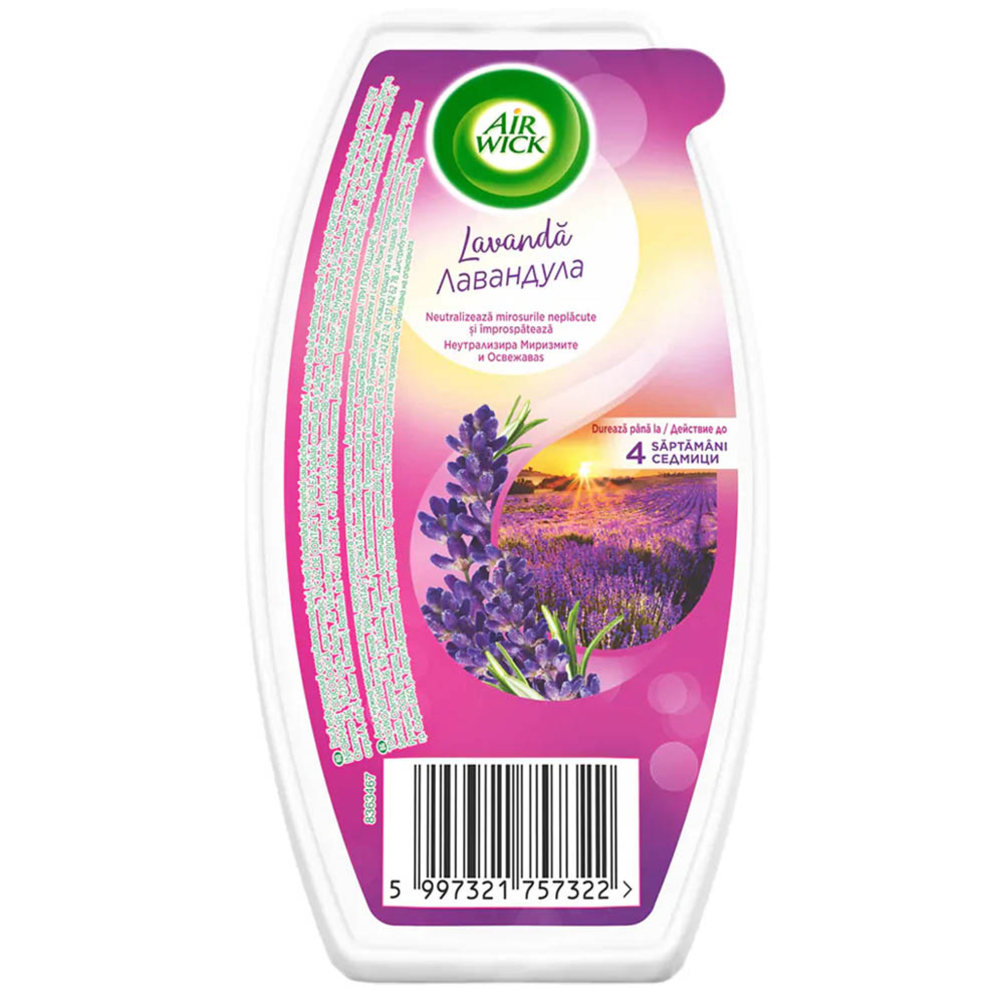 Odorizant de camera gel AIR WICK, 150 g| Office Direct