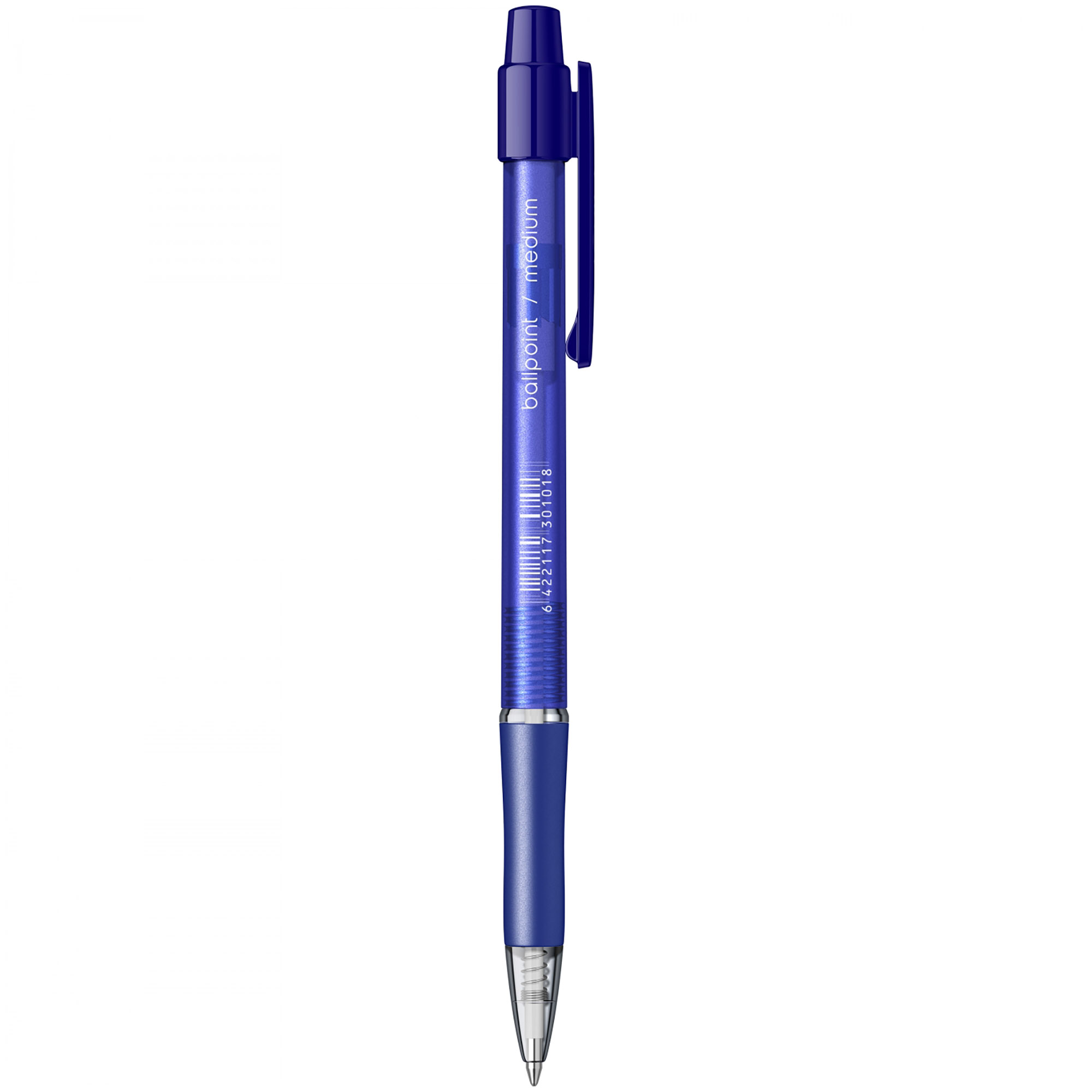 Pixuri albastre cu mecanism ACVILA Vision 301, 50 buc/cutie | Office Direct