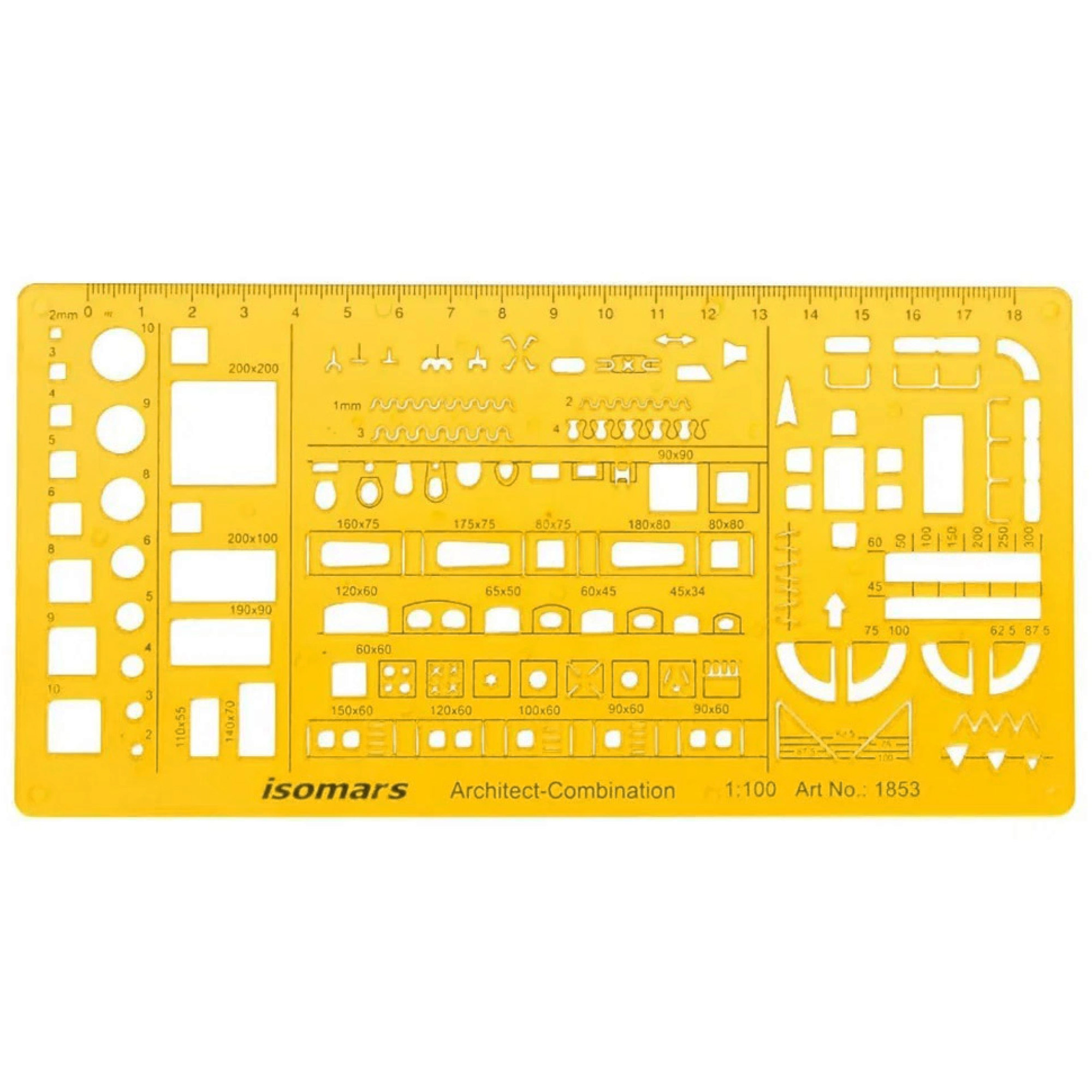Sablon pentru arhitectura ISOMARS Architect Combi 1853 – Office Direct