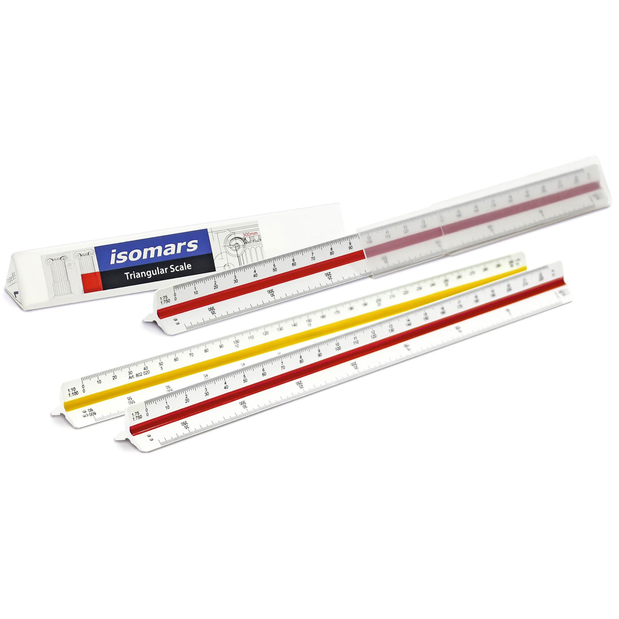 Scarar plastic ISOMARS– Instrumente proiectare | Office Direct