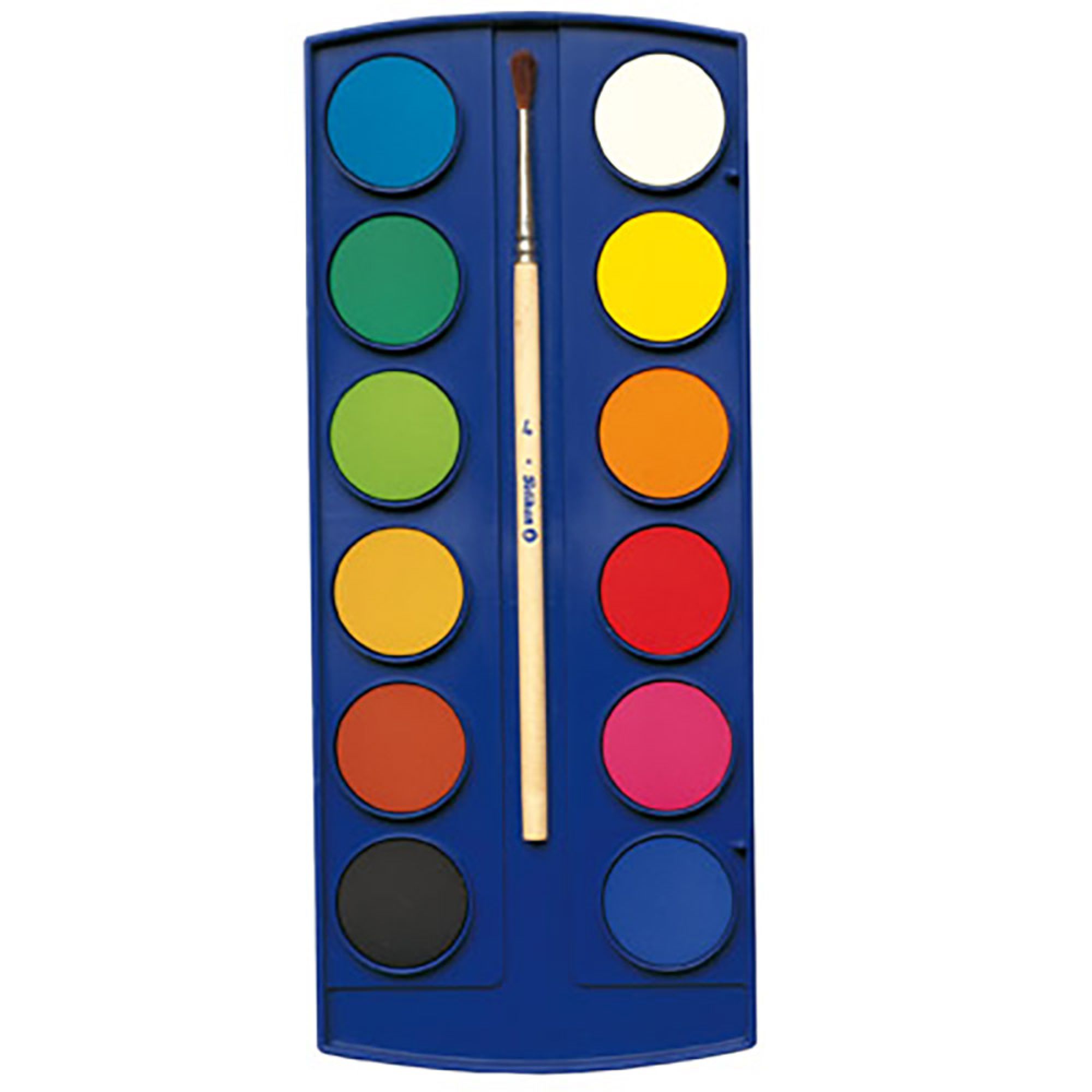 Acuarele pentru pictura PELIKAN, 12 culori/set – Office Direct