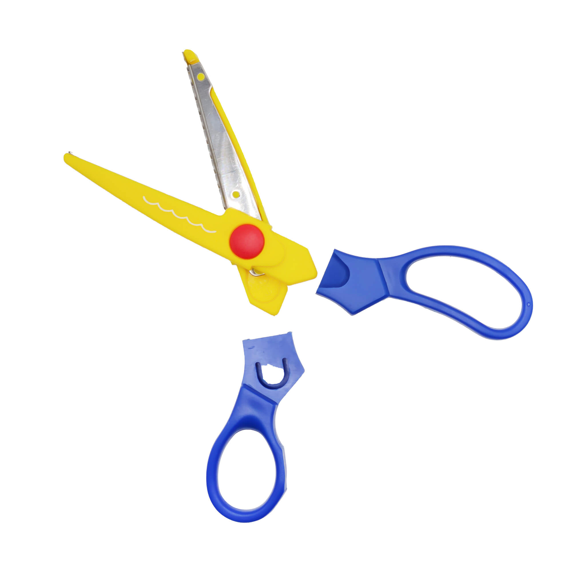 Foarfeca copii 16.5 cm, M-G, 3 lame interschimbabile - Office Direct