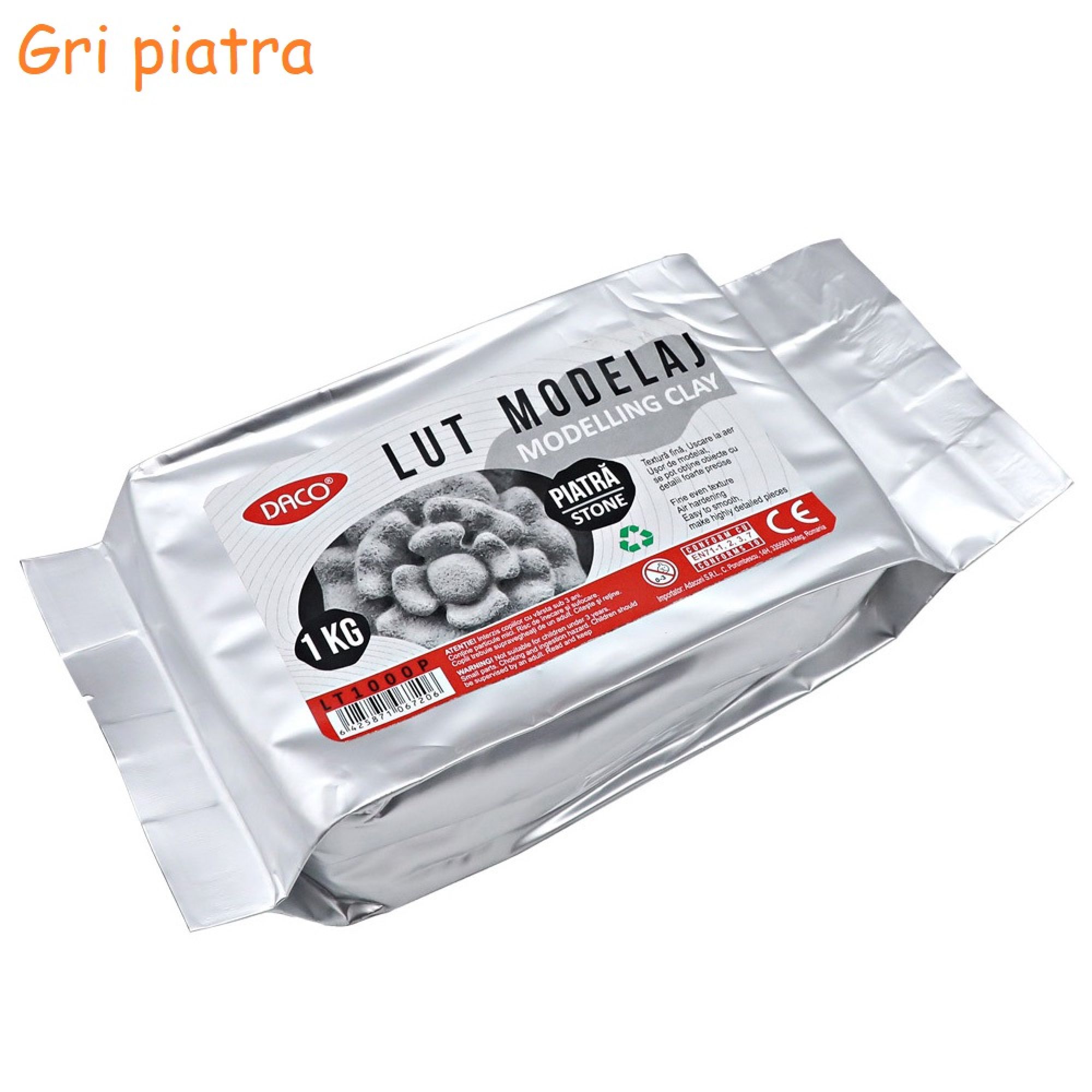 Lut pentru modelaj DACO Modelling Clay, 1 kg | Office Direct