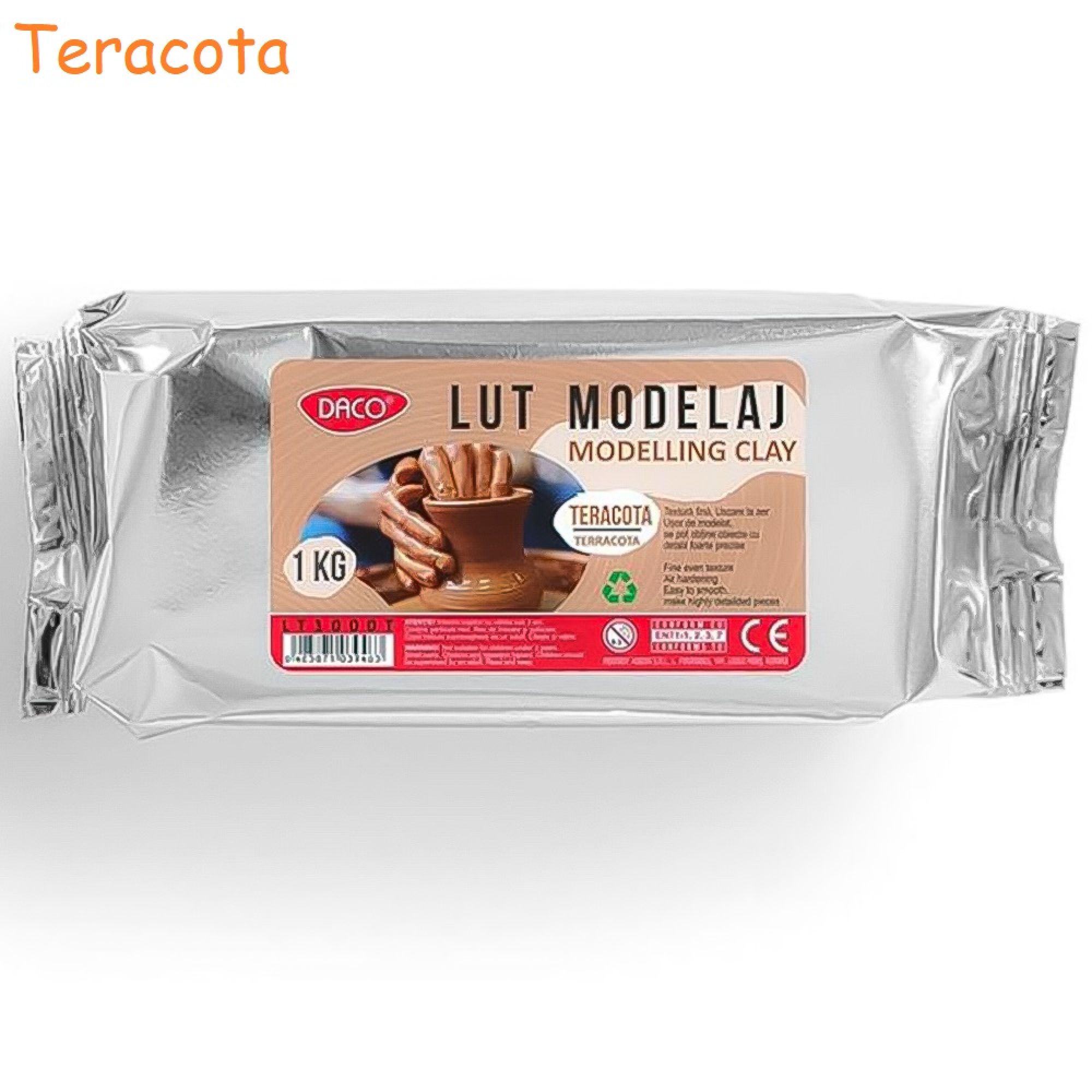 Lut pentru modelaj DACO Modelling Clay, 1 kg | Office Direct