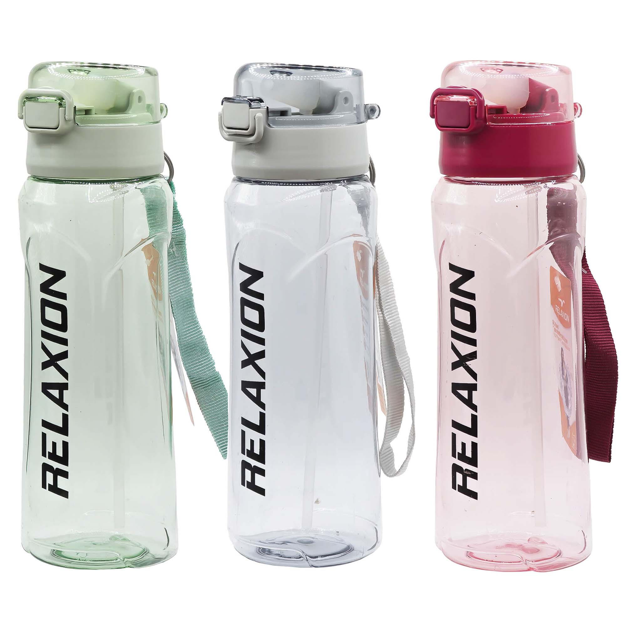 Sticla pentru apa, plastic, 700 ml, RELAXION | Office Direct