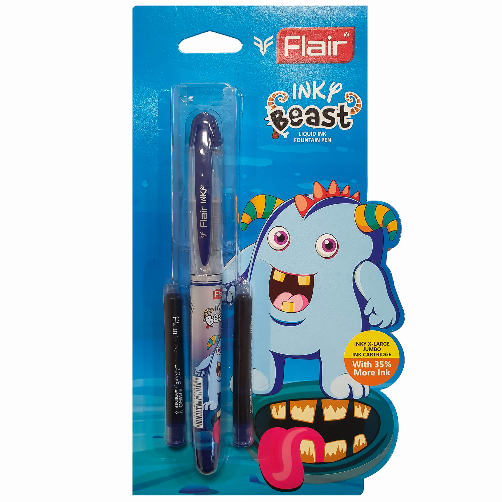 Stilou scolar FLAIR Inky Beast | Office Direct