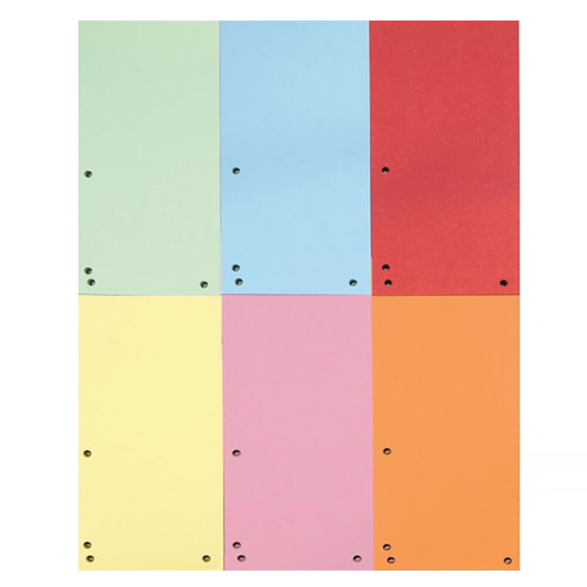 Separatoare biblioraft DONAU Duo, 100 file/set | Office Direct