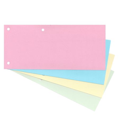 Separatoare biblioraft, 3 perforatii, 100 file, 4 culori/set, ACCENTA ...