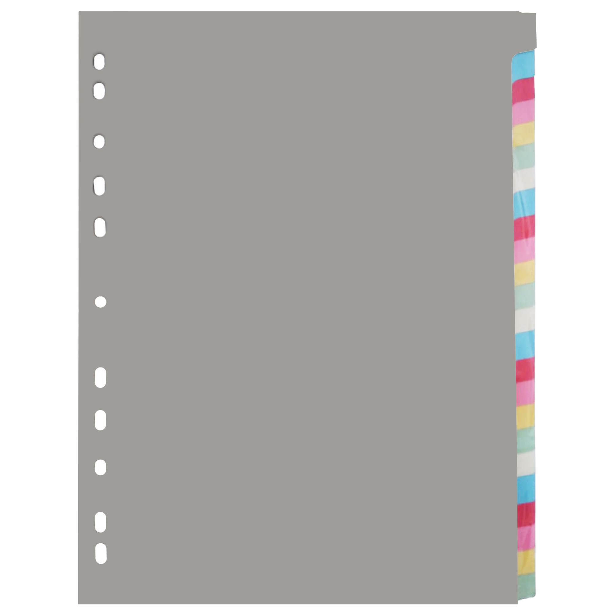 Separatoare carton color, 24 culori/set, OPTIMA - Office Direct