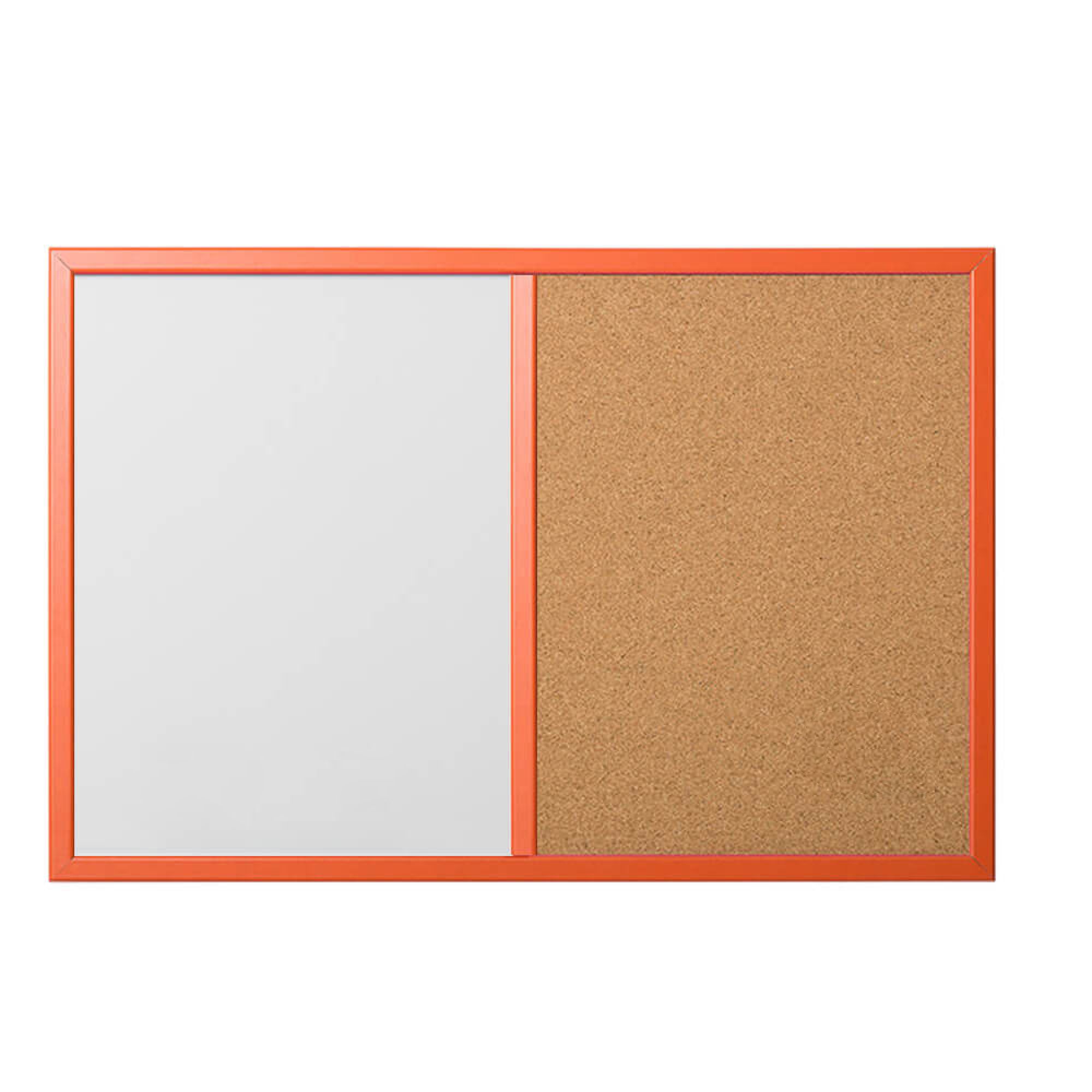 Tabla Combi BI-OFFICE, 60x90 cm, rama color | Office Direct