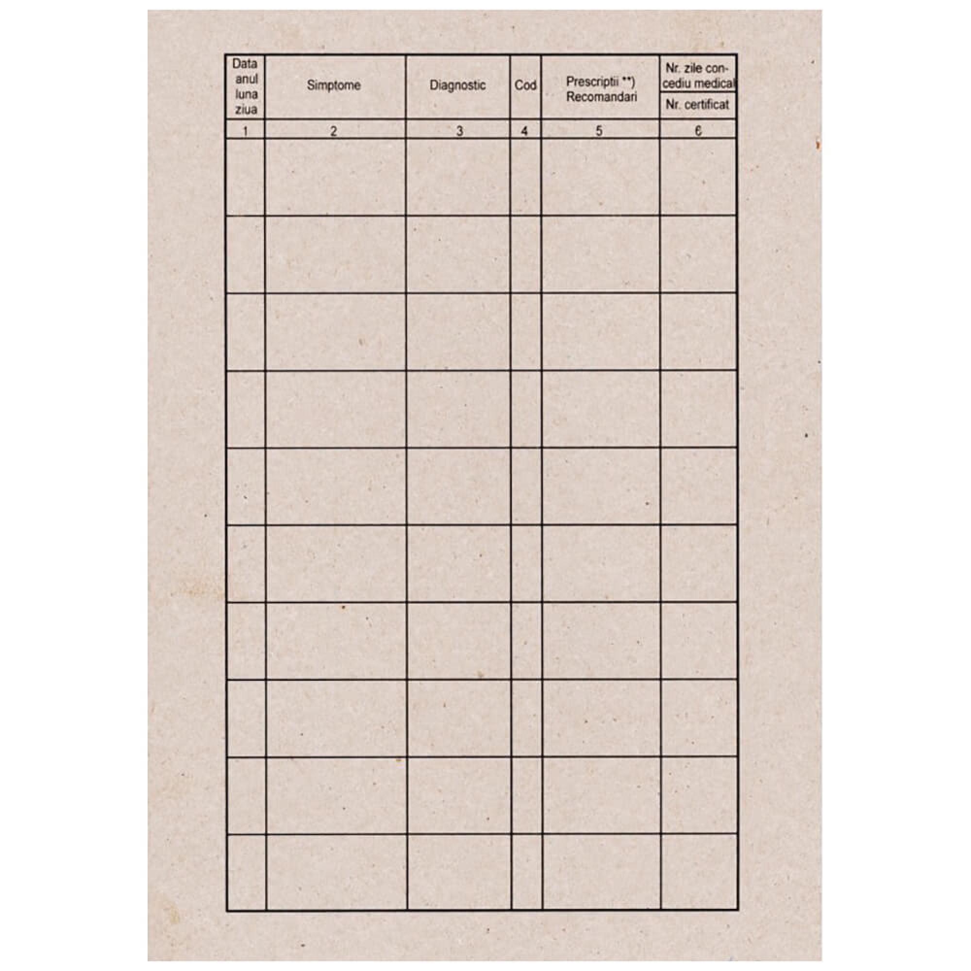 Fisa consultatii medicale adulti, A4 | Office Direct