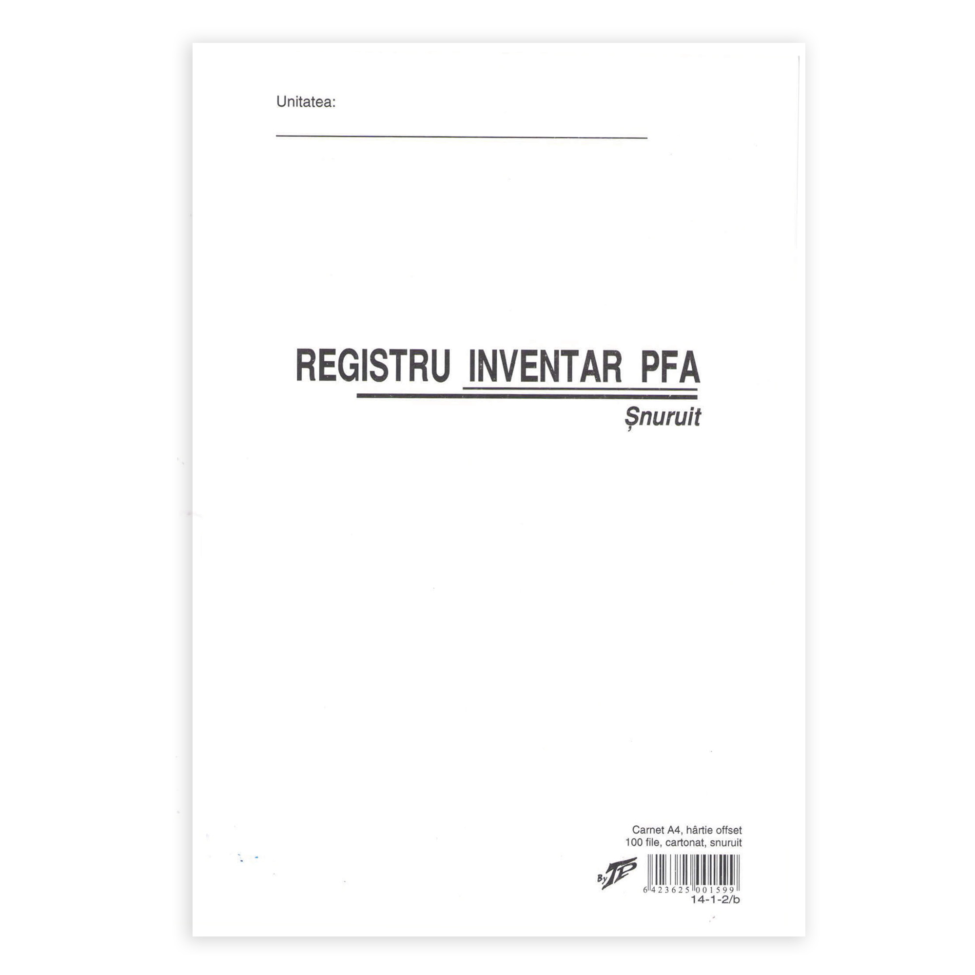 Registru inventar PFA, A4, snuruit | Office Direct