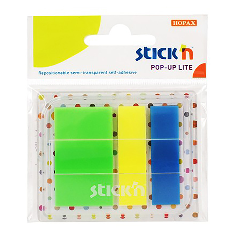 Index autoadeziv cu dispenser STICK'N Pop-up Lite