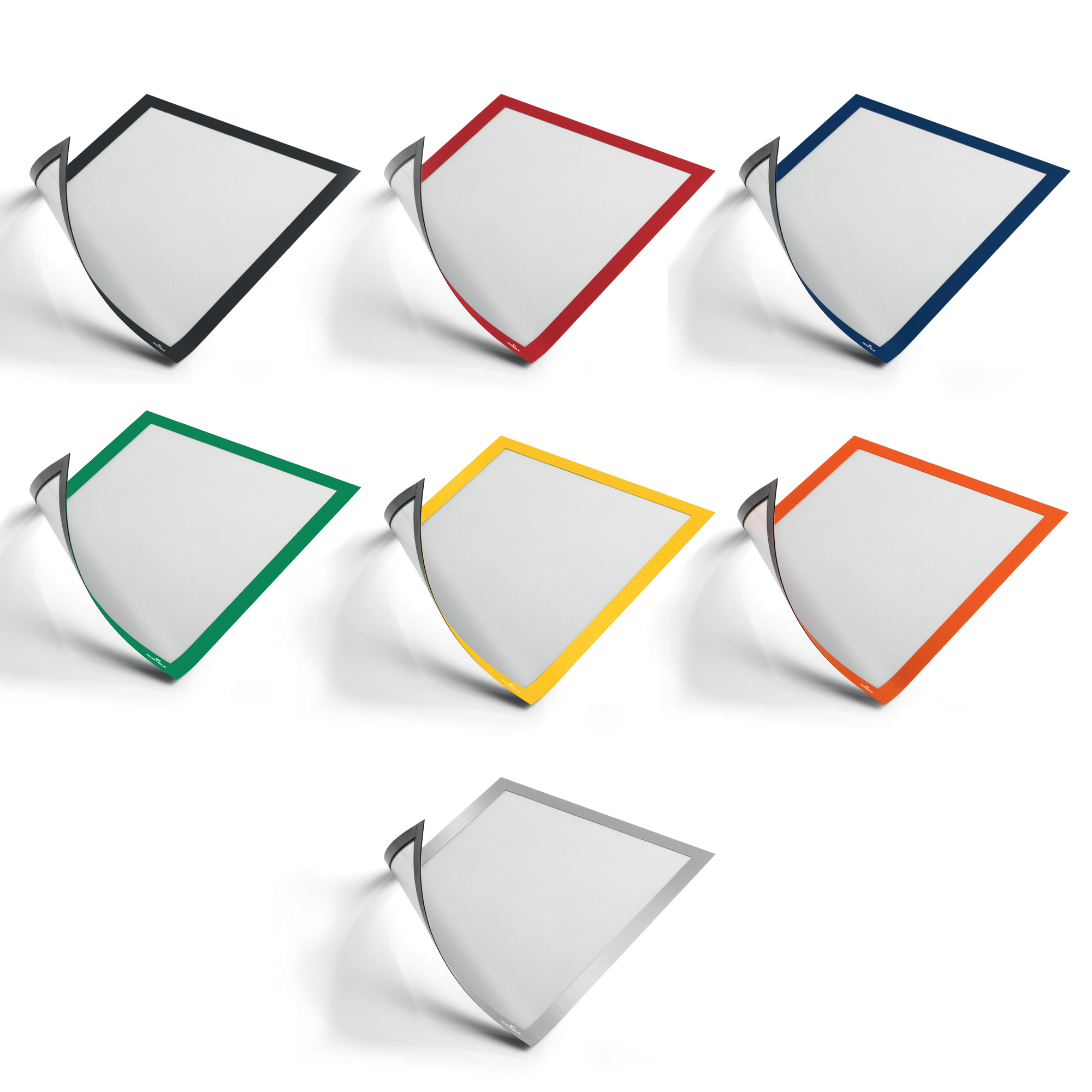 Folie magnetica, rama color A4, DURABLE Duraframe | Office Direct