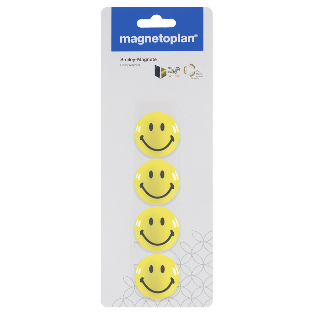 Magneti whiteboard, D 40 mm, MAGNETOPLAN Smiley - Office Direct