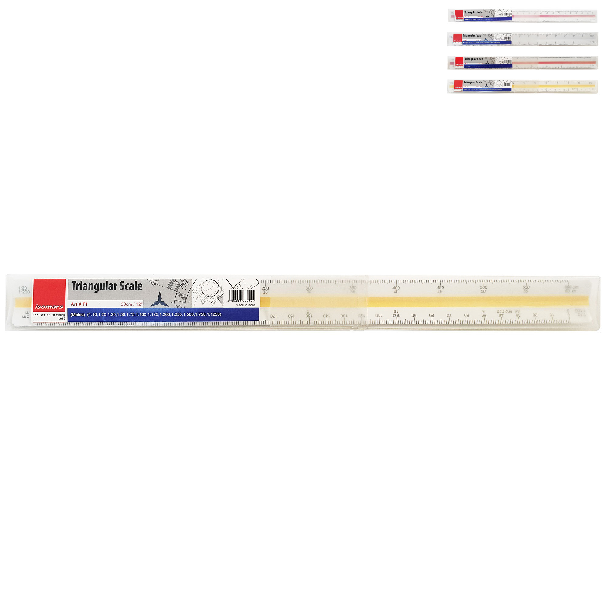 Scarar plastic ISOMARS – Instrumente proiectare | Office Direct