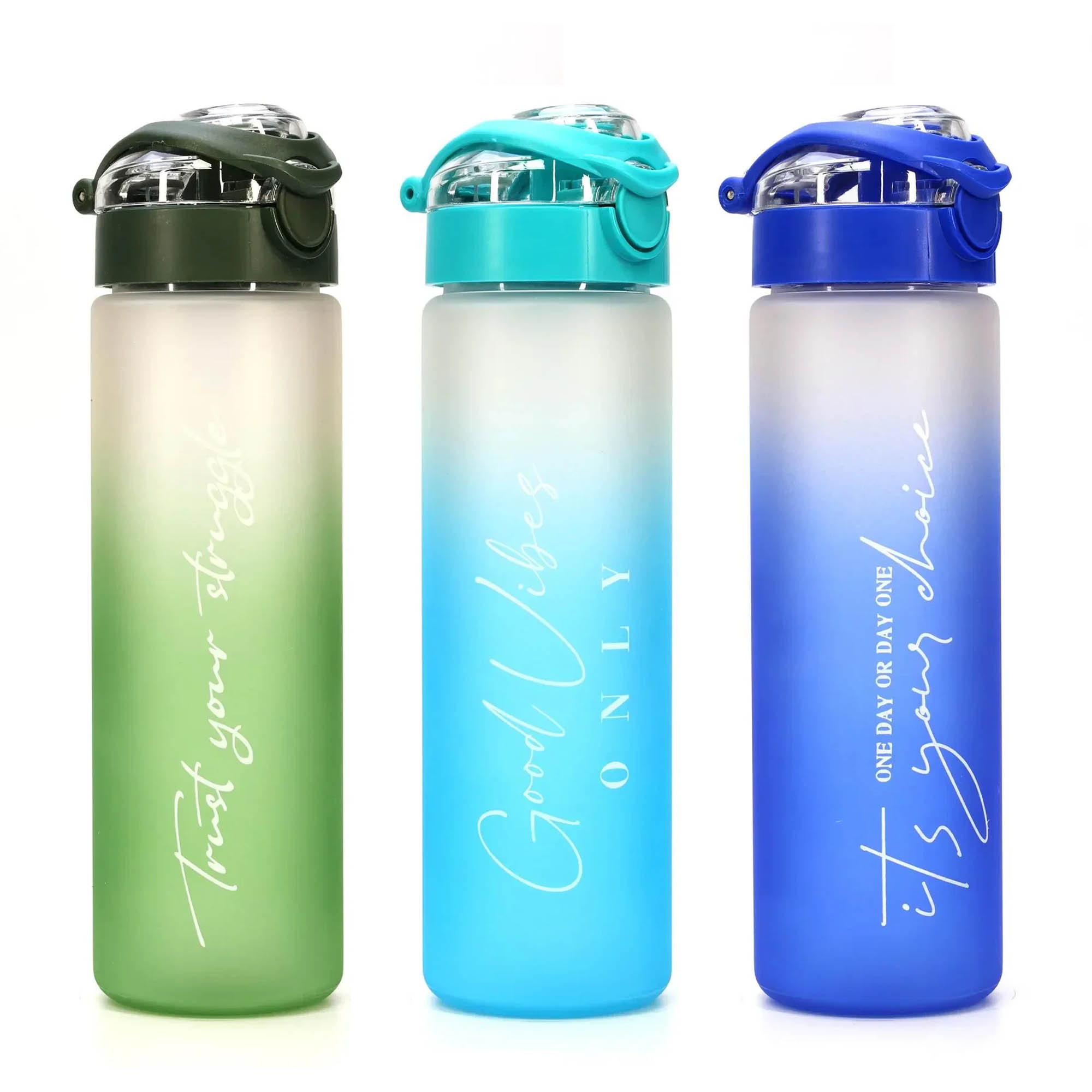 Sticla pentru apa, plastic soft touch, 630 ml, NOKI | Office Direct